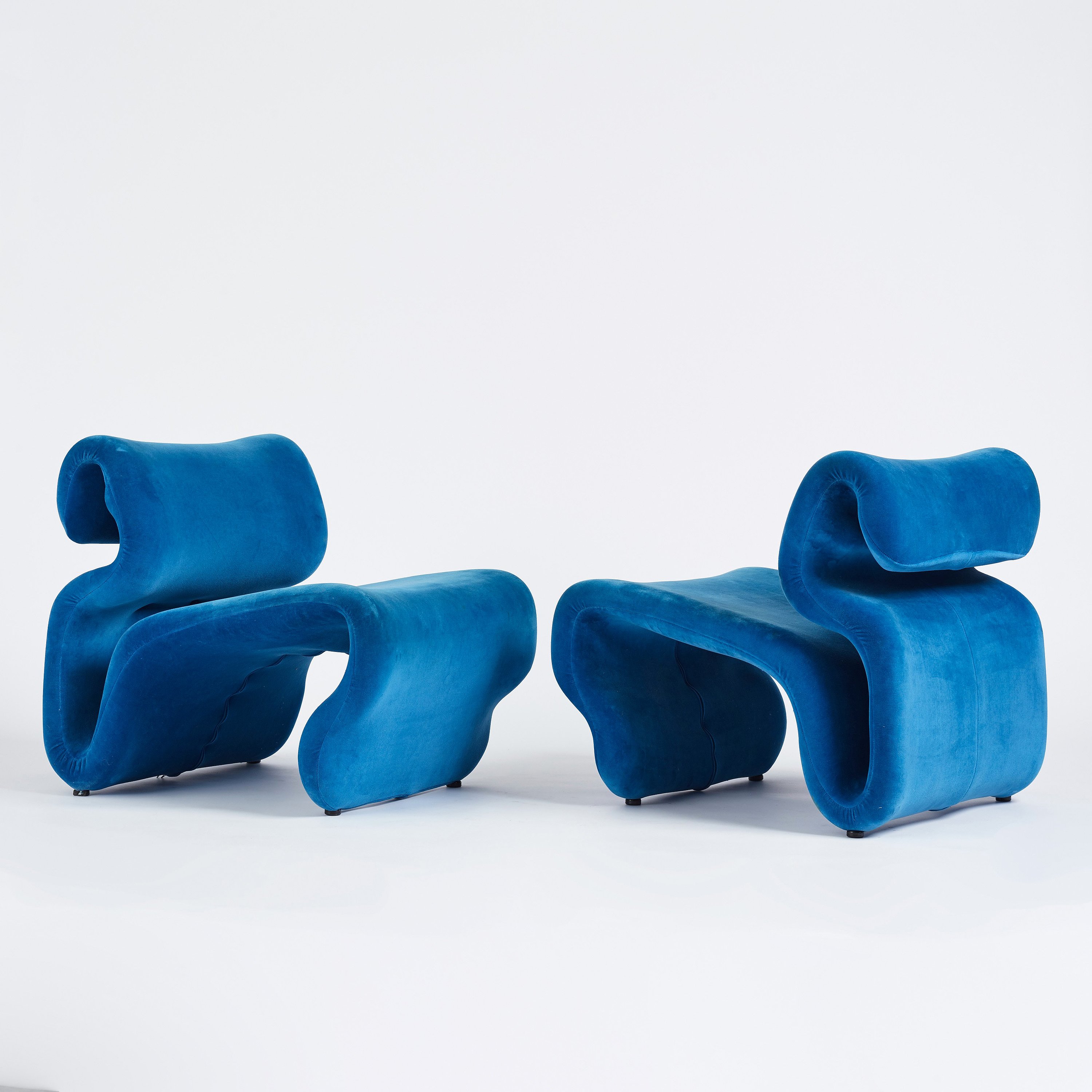 Jan Ekselius, a pair of lounge chairs, 'Etcetera', J.O. Carlssons Möbel ...