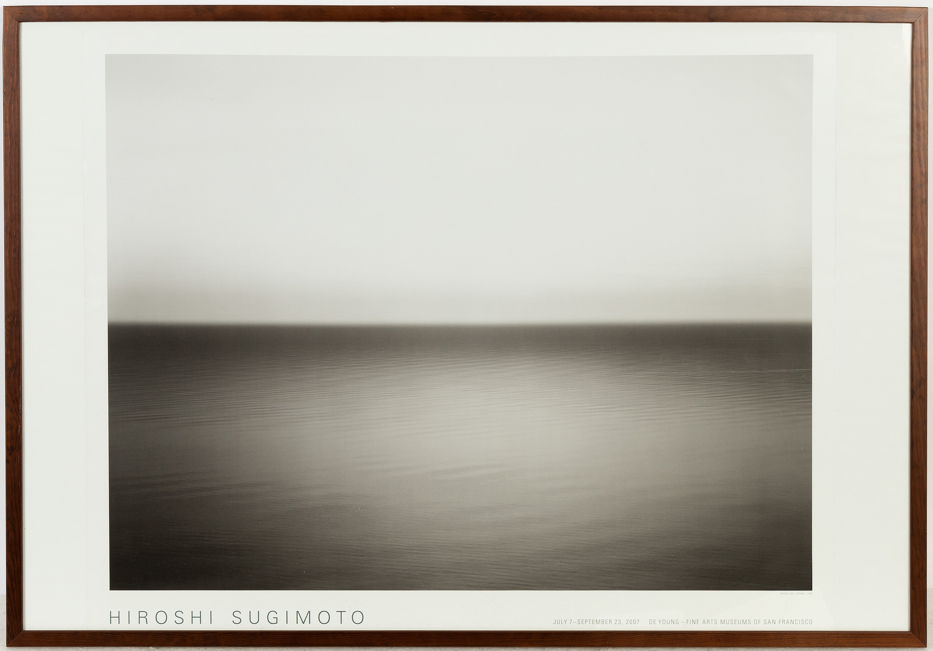 Hiroshi Sugimoto, offset/affisch, for De Young fine arts museum San ...