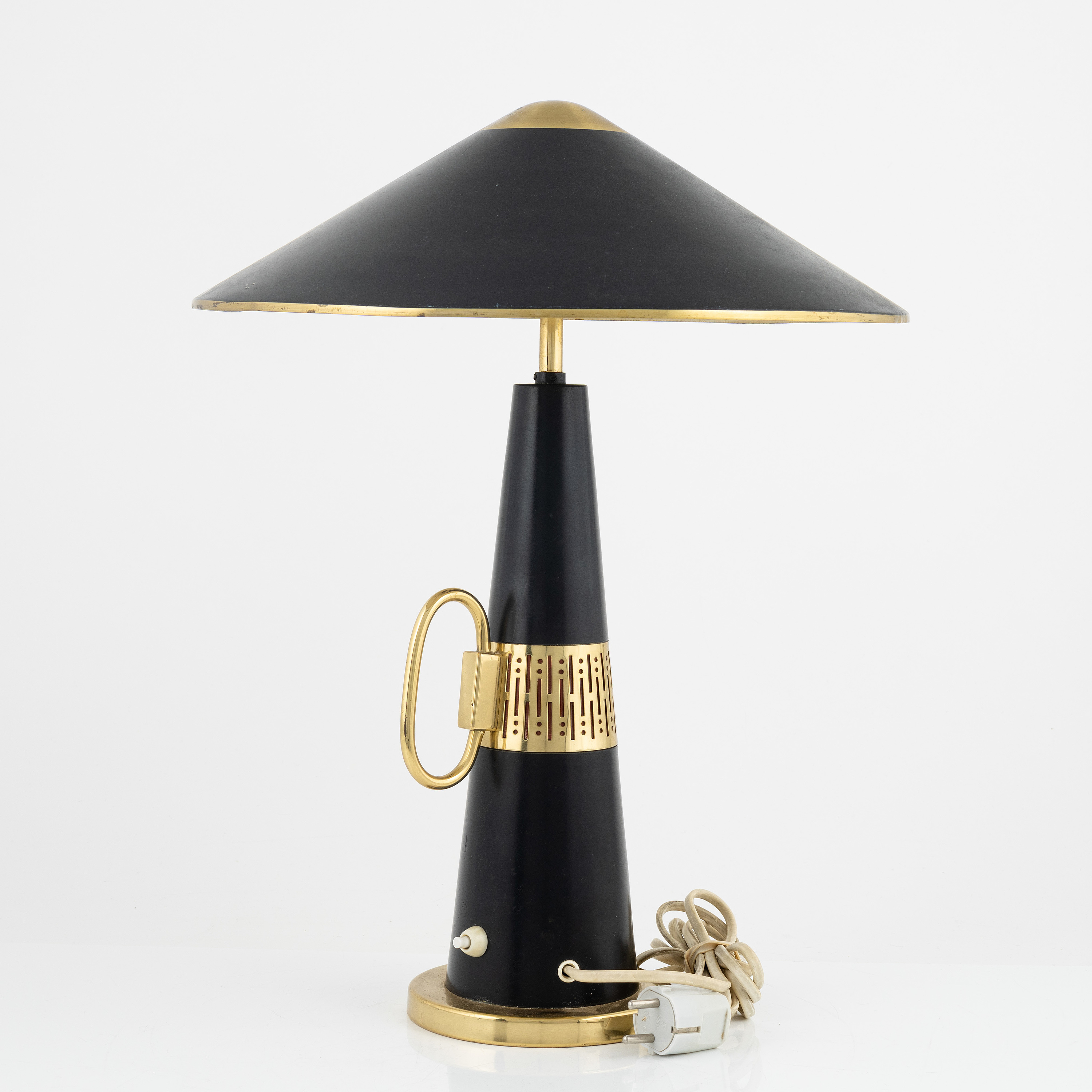 Bordslampa, modell 8208 Boréns, 1950-tal. - Bukowskis