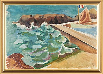 Axel Revold, olja på duk, signerad och daterad -19. - Bukowskis