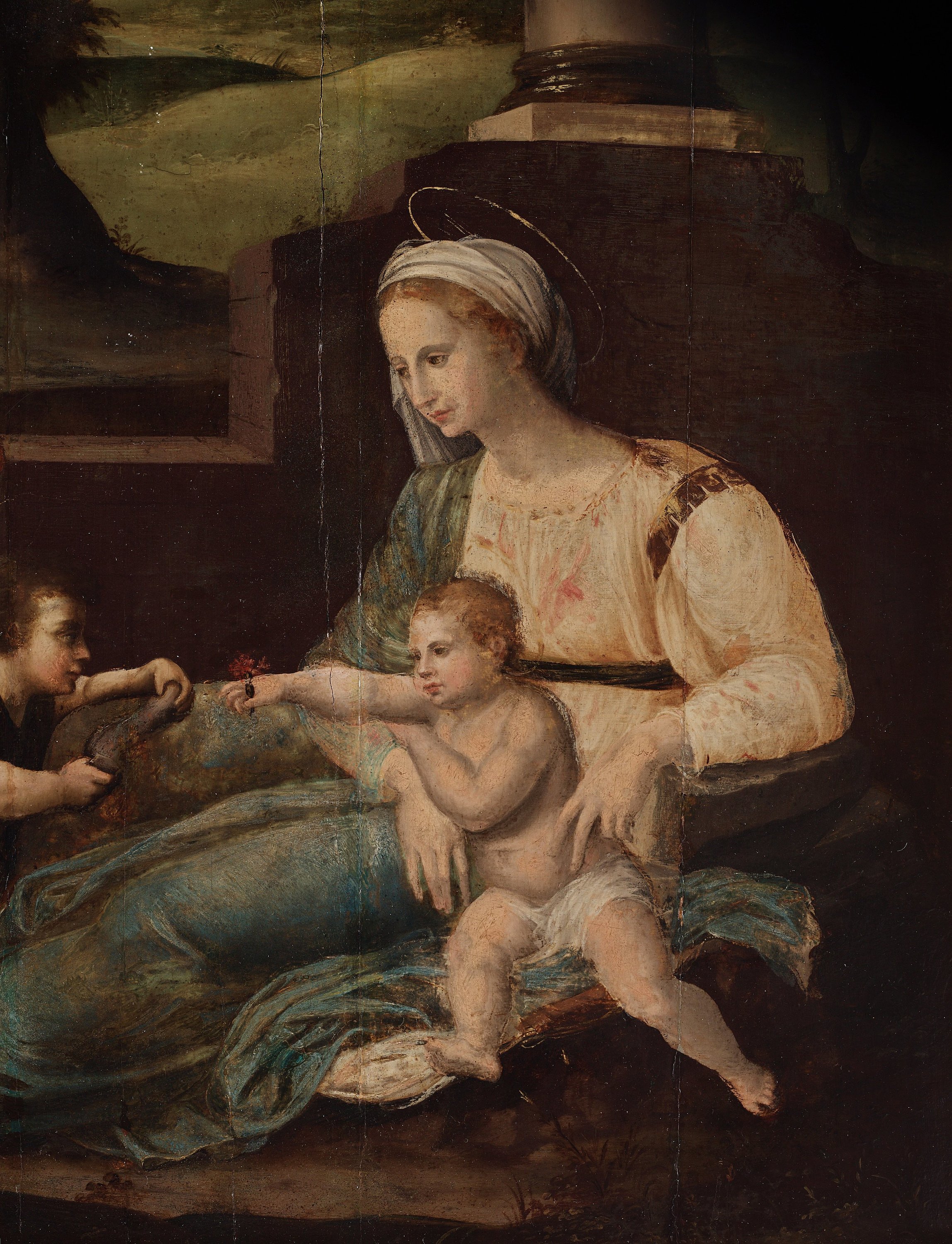 Nicola Filotesio (Cola dell'Amatrice) Circle of, Landscape with The ...