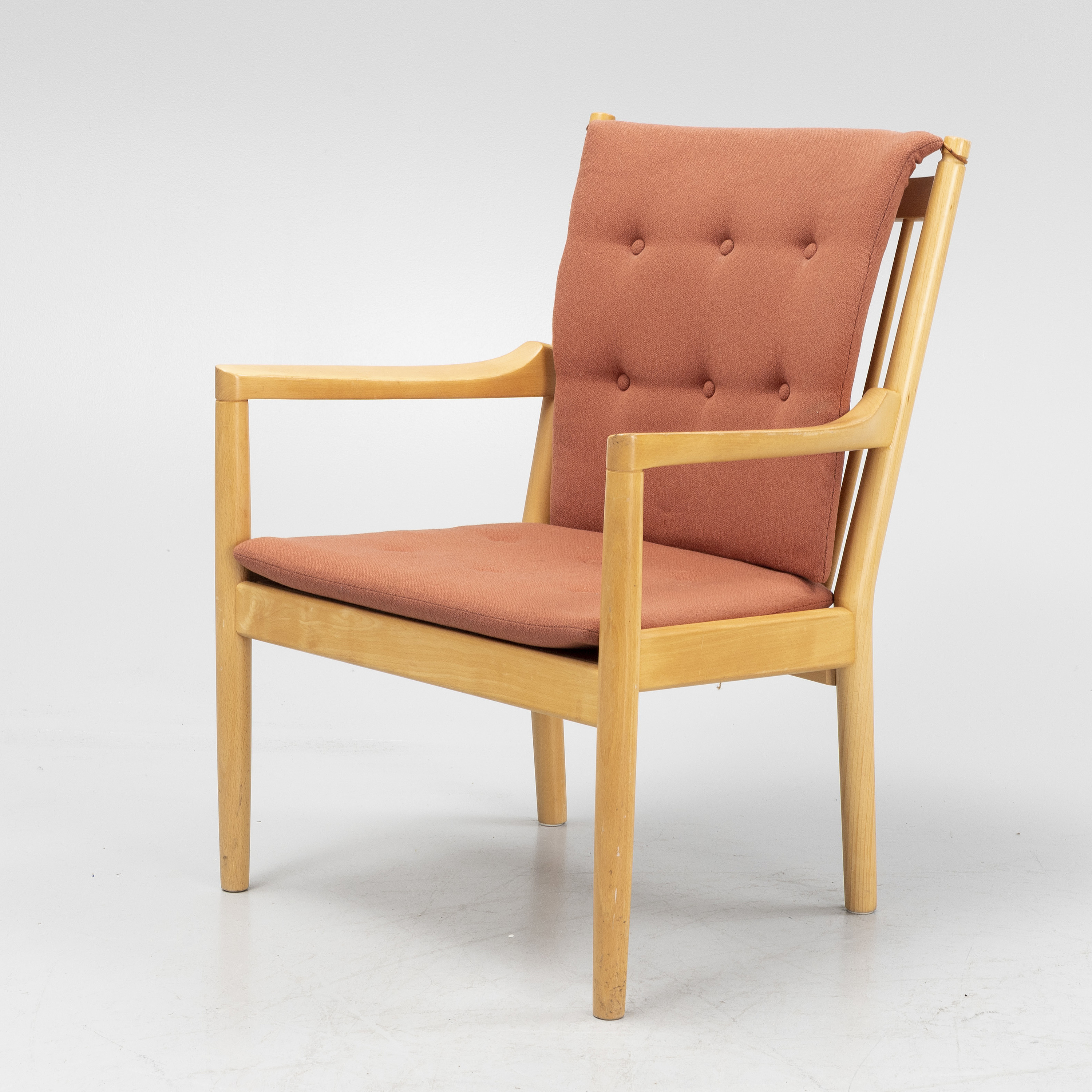 Børge Mogensen, karmstol, "Tremme", Fritz Hansen, Danmark, 1991 ...