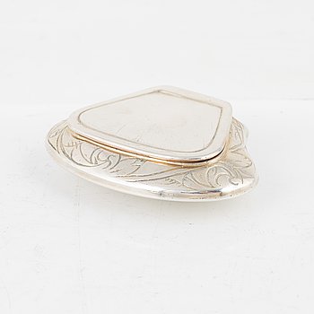 A Swedish Silver Box, mark of Fritiof Persson, Helsingborg 1936 ...