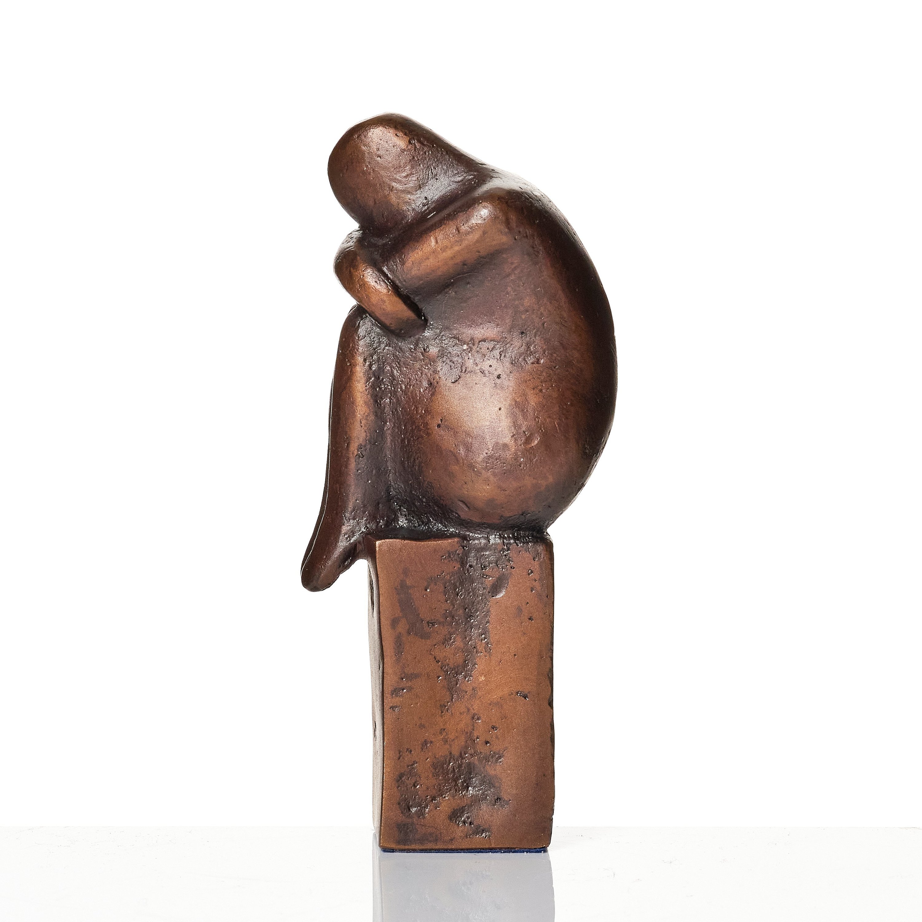 Lisa Larson, 'Meditation', a bronze sculpture, Scandia Present, Sweden ...