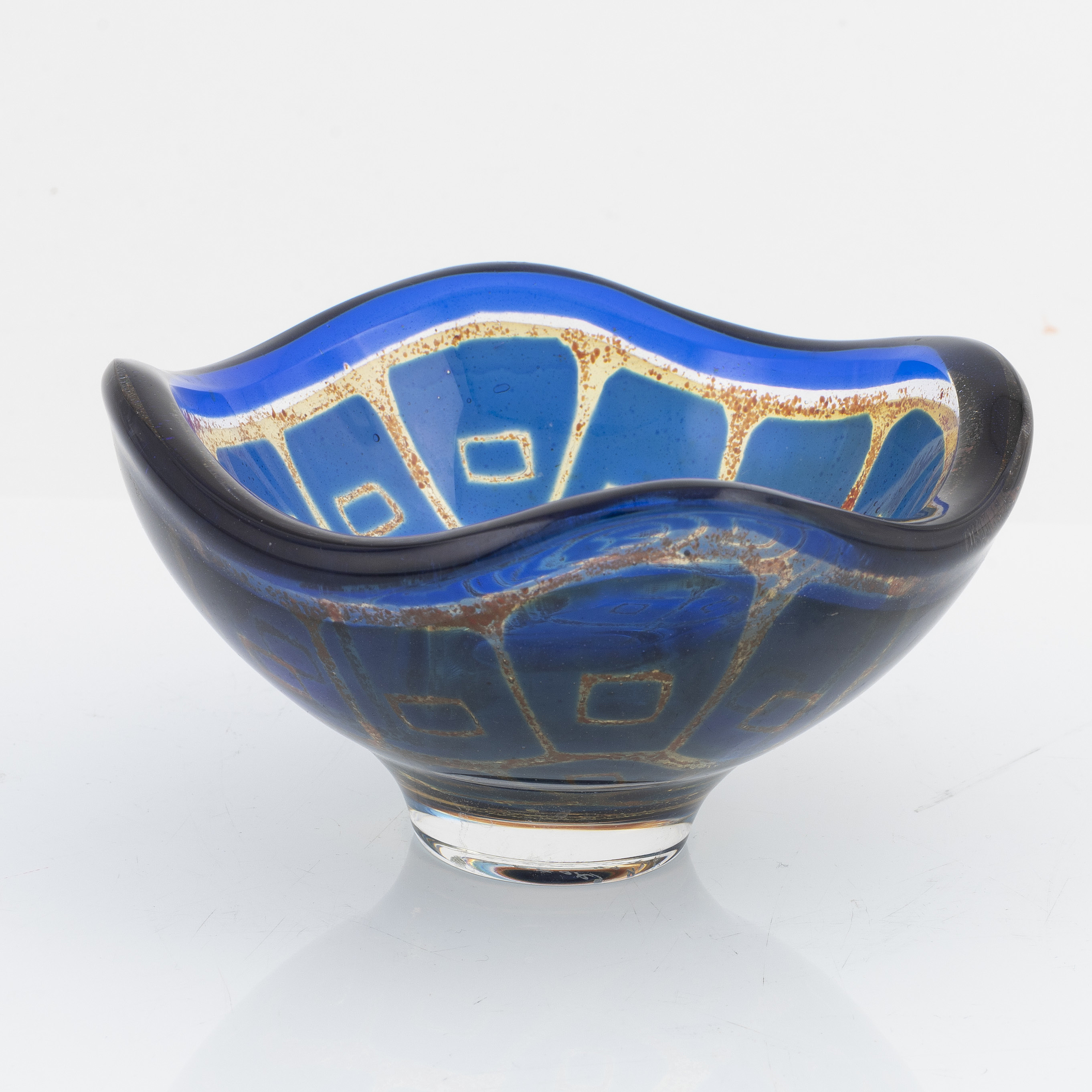 Sven Palmqvist, a glass bowl, 'Ravenna', Orrefors. - Bukowskis