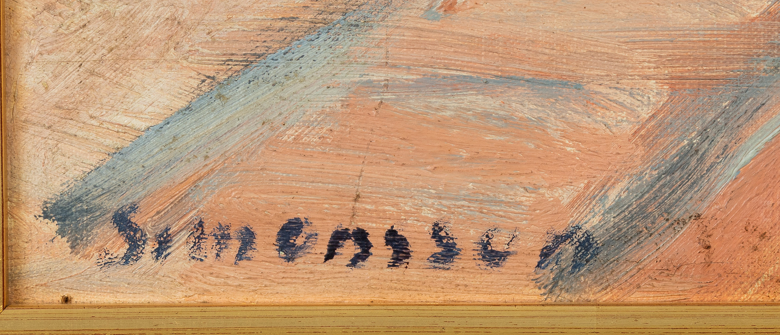 Birger Simonsson, olja på duk, signerad. - Bukowskis