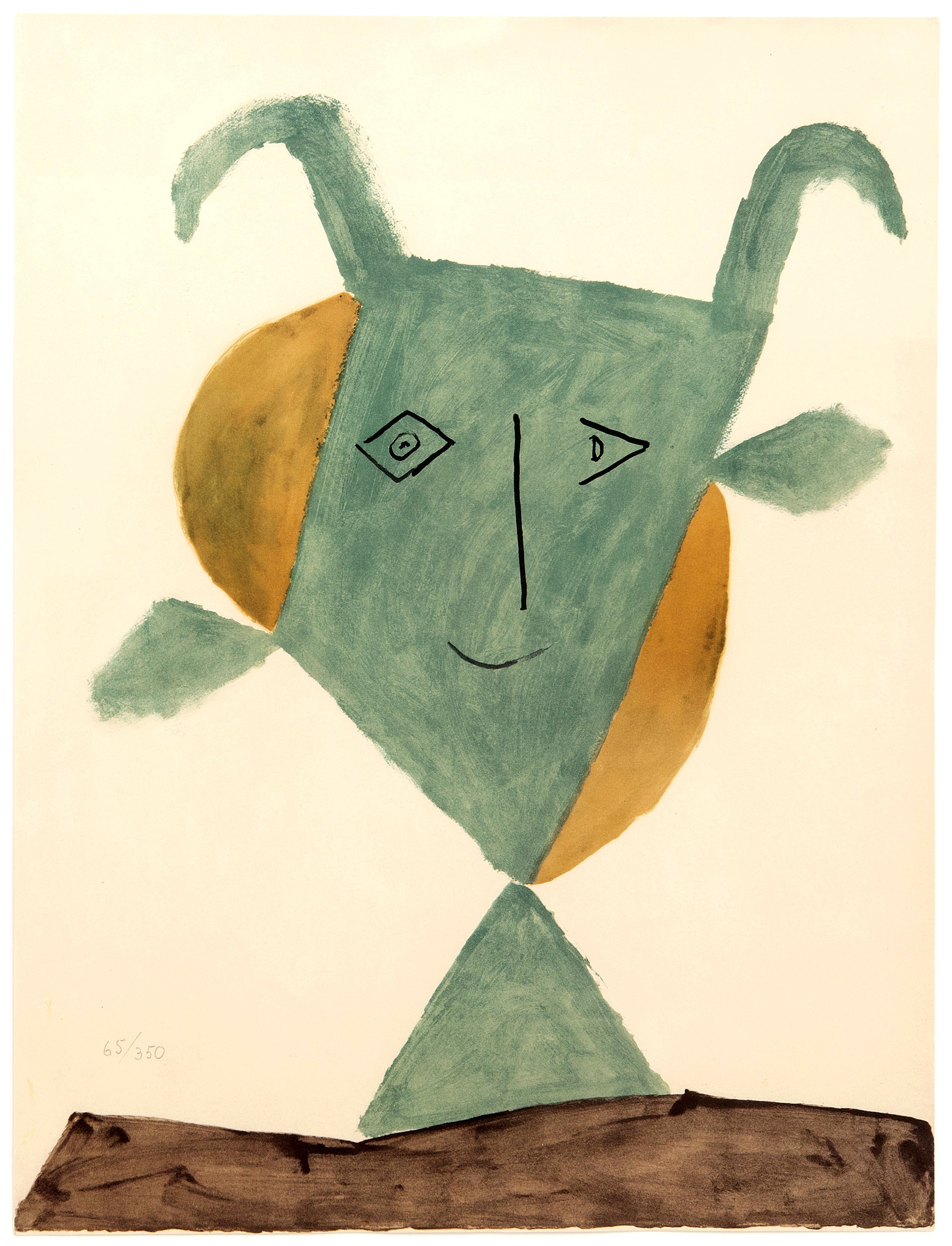 Pablo Picasso, lithograph numbered 65/350. - Bukowskis