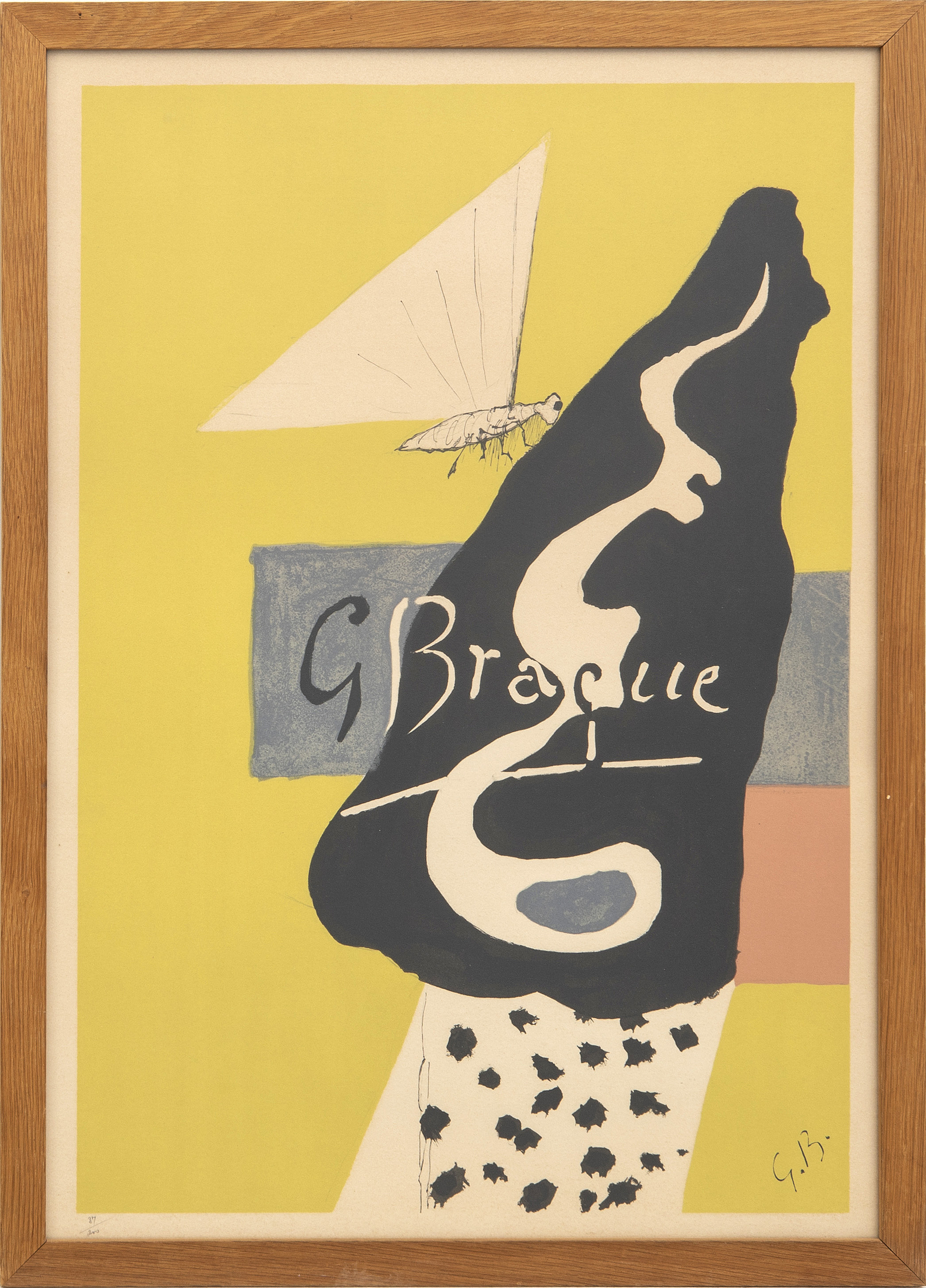 Georges Braque, poster numbered 37/200. - Bukowskis