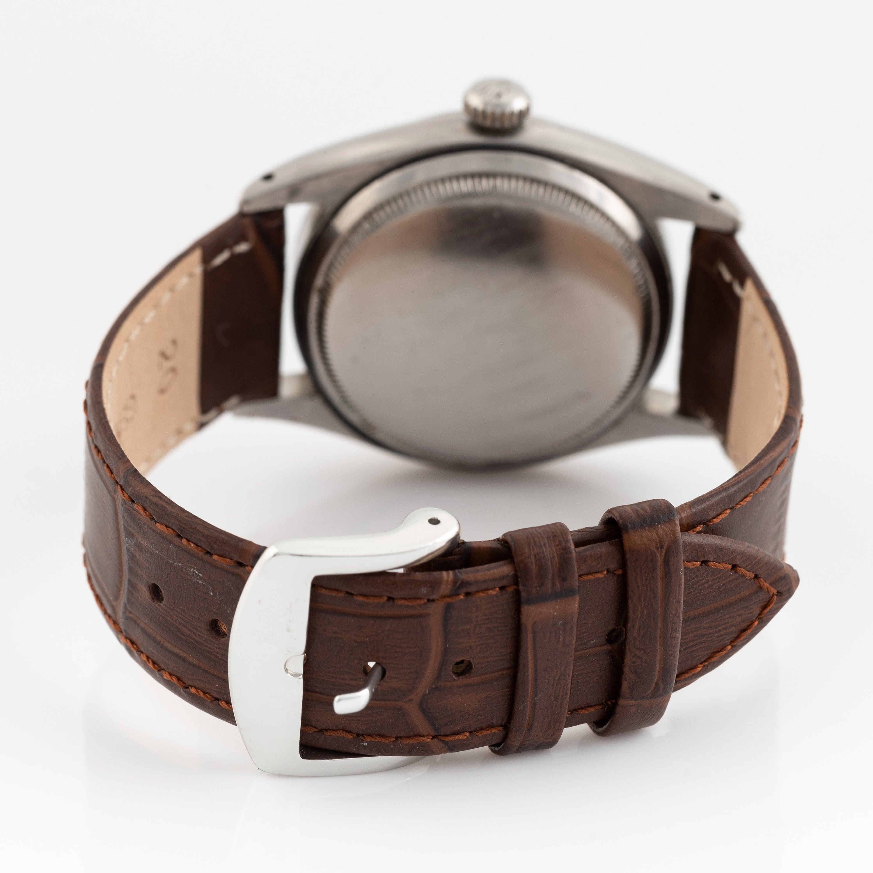 Rolex, "Pre Explorer", "Ovettone", "Honeycomb Dial", ca 1954. - Bukowskis