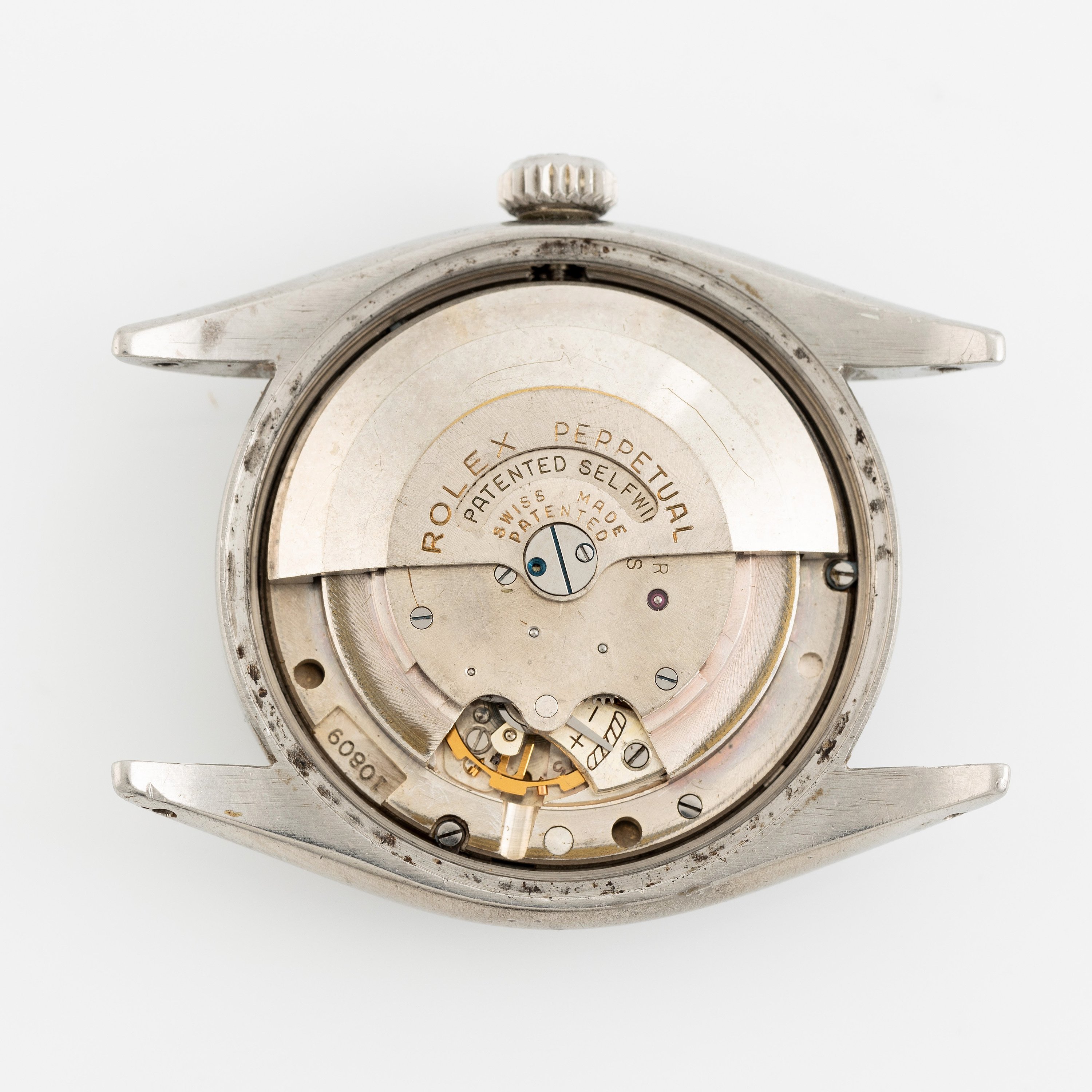 Rolex, "Pre Explorer", "Ovettone", "Honeycomb Dial", ca 1954. - Bukowskis