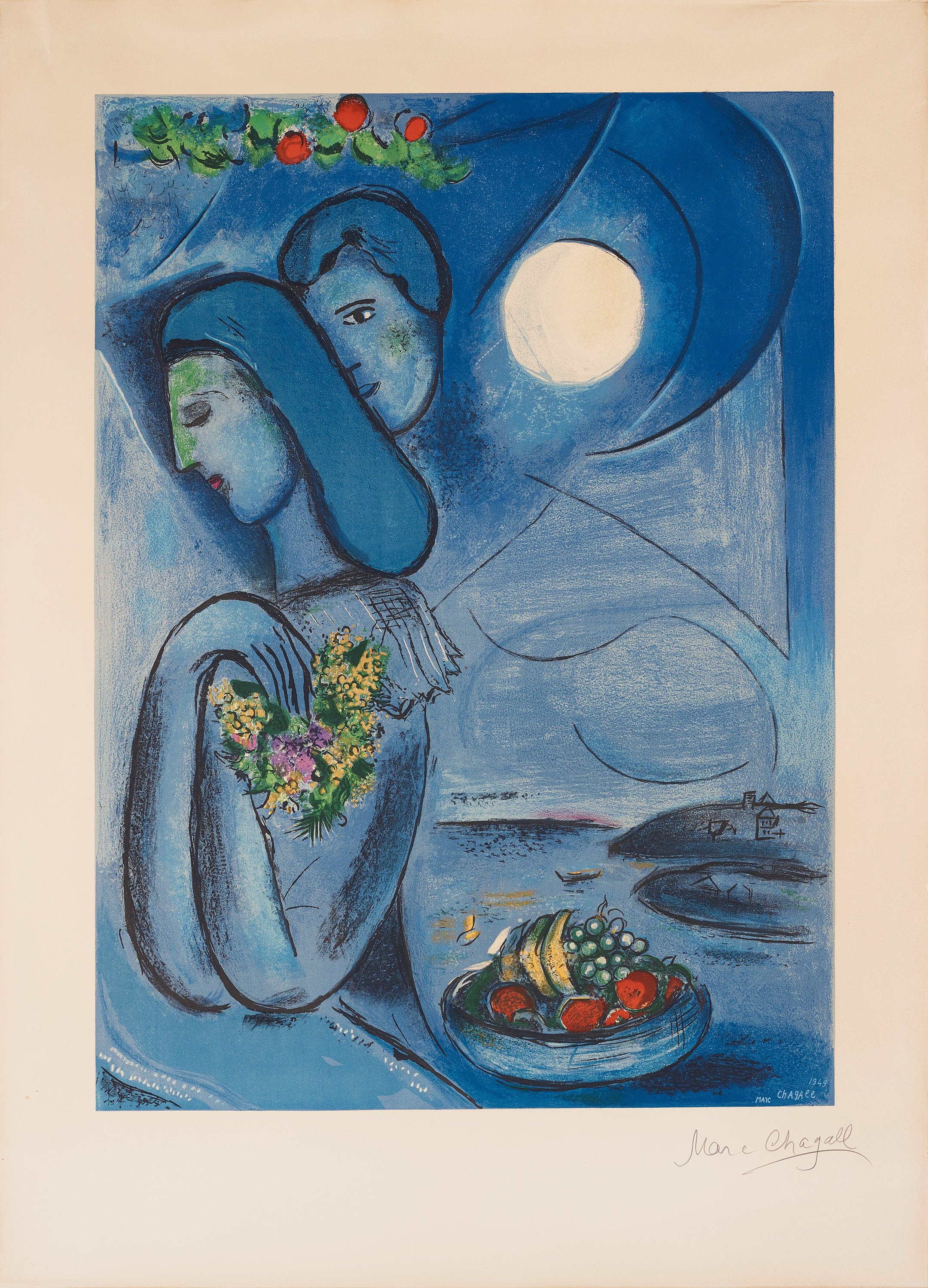 Marc Chagall After, "Saint-Jean-Cap-Ferrat". - Bukowskis