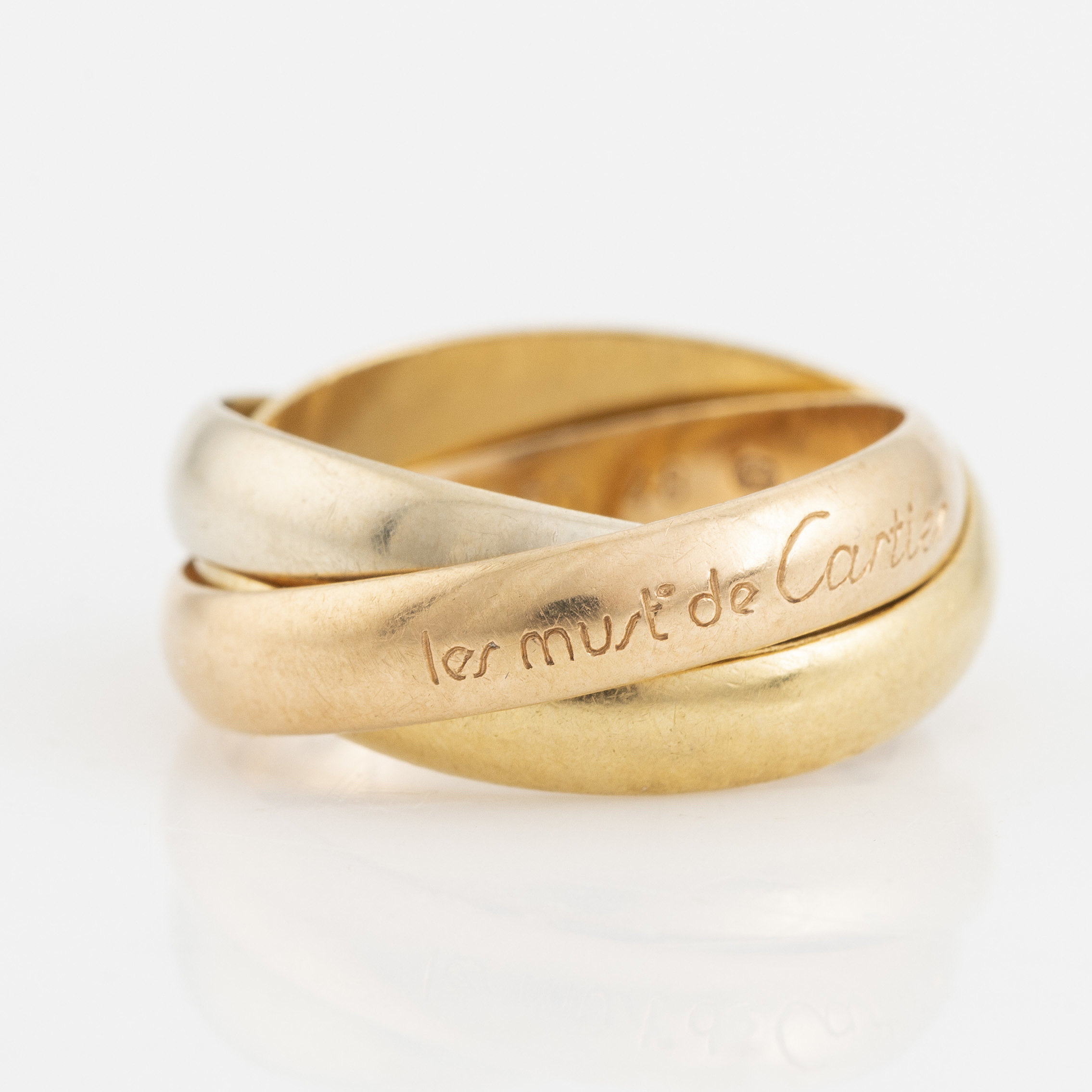 Cartier, "Trinity", 18K three coloured gold. - Bukowskis