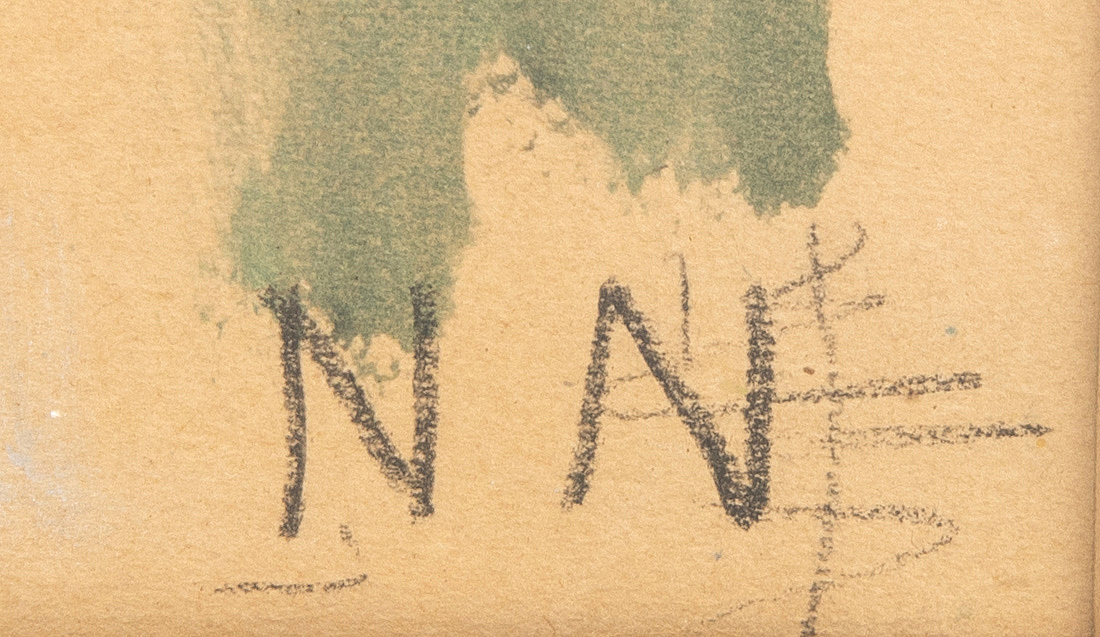 Nils Nilsson, mixed media signed. - Bukowskis