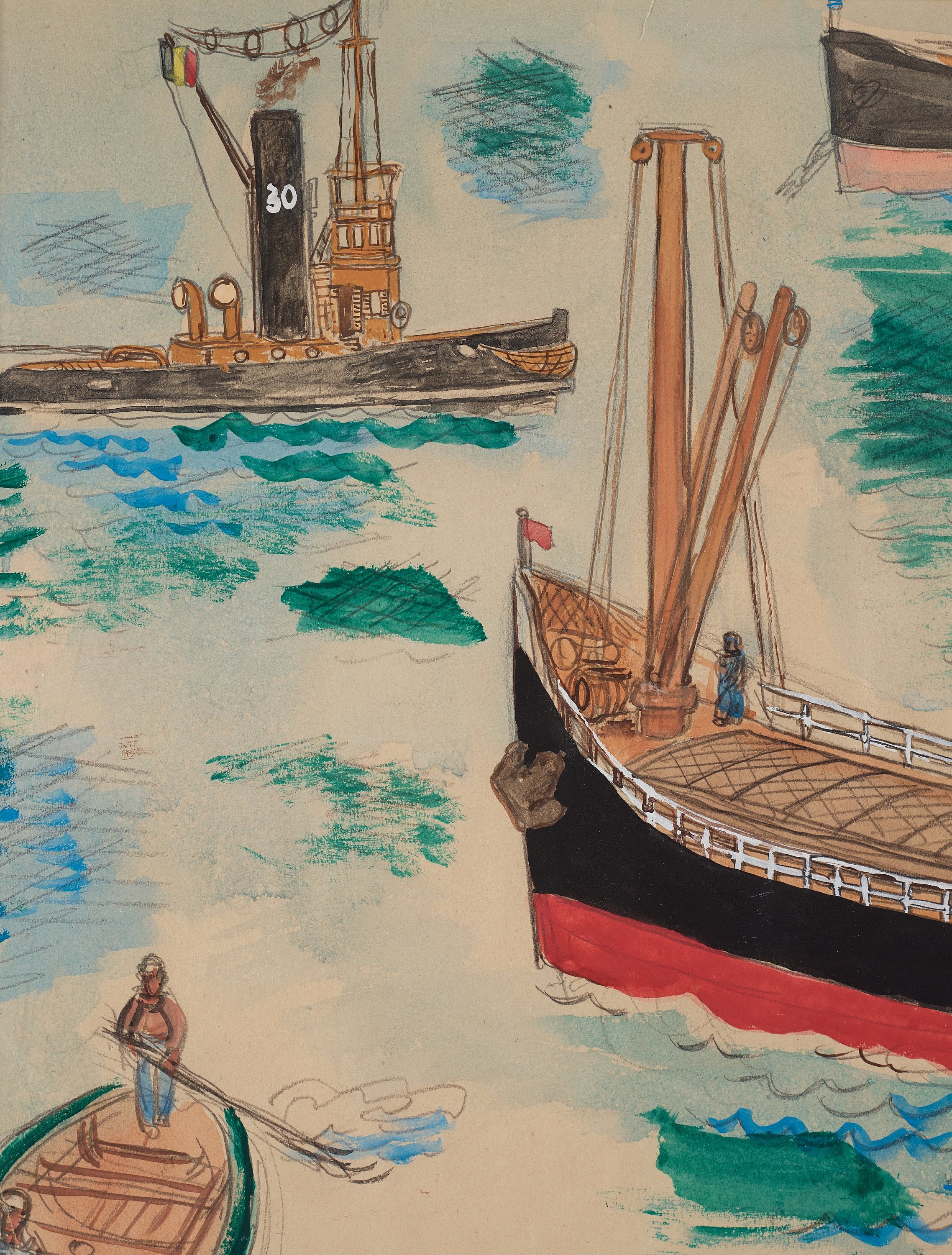 Otte Sköld, "Anvers". - Bukowskis