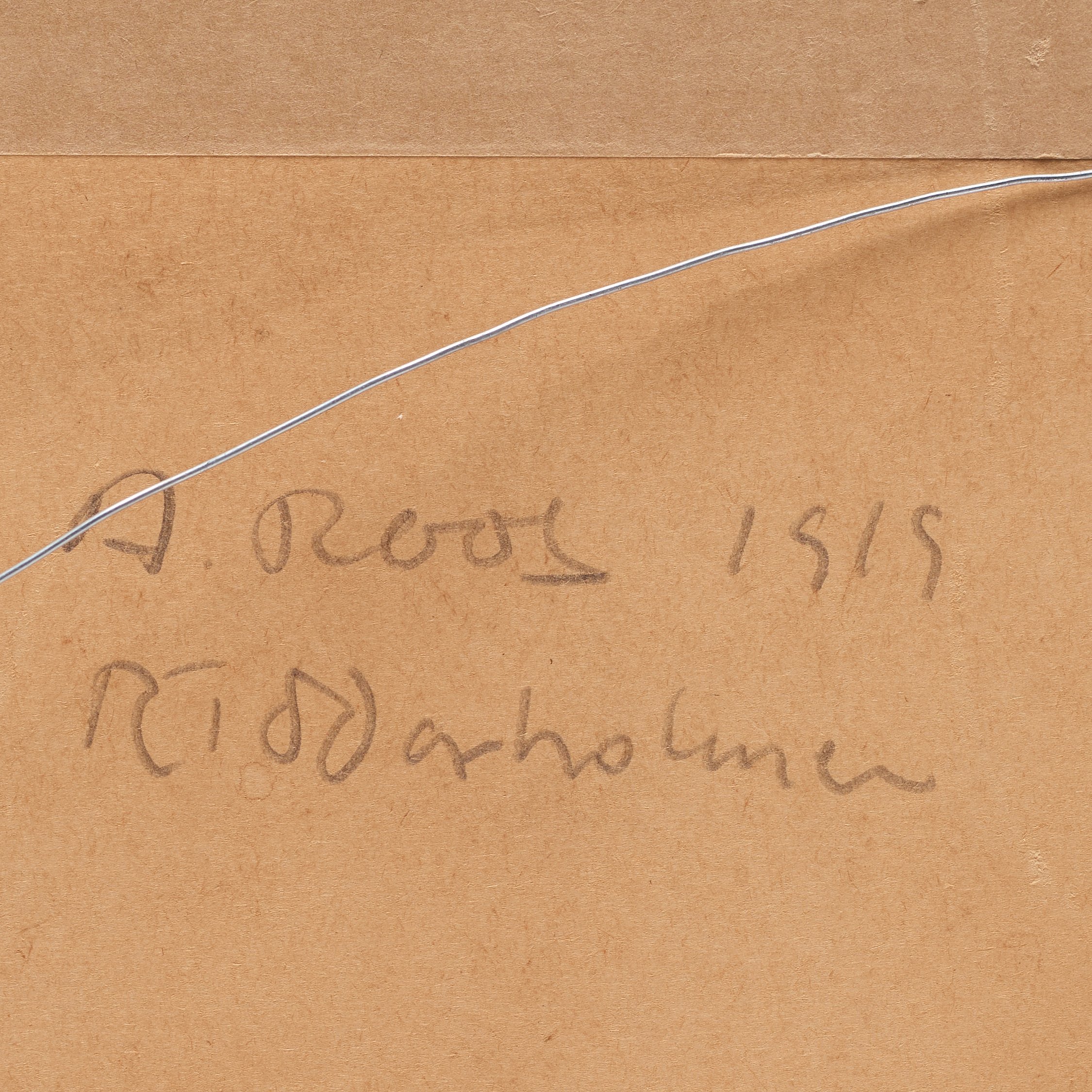 Alexander Roos, Riddarholmen, Stockholm. - Bukowskis