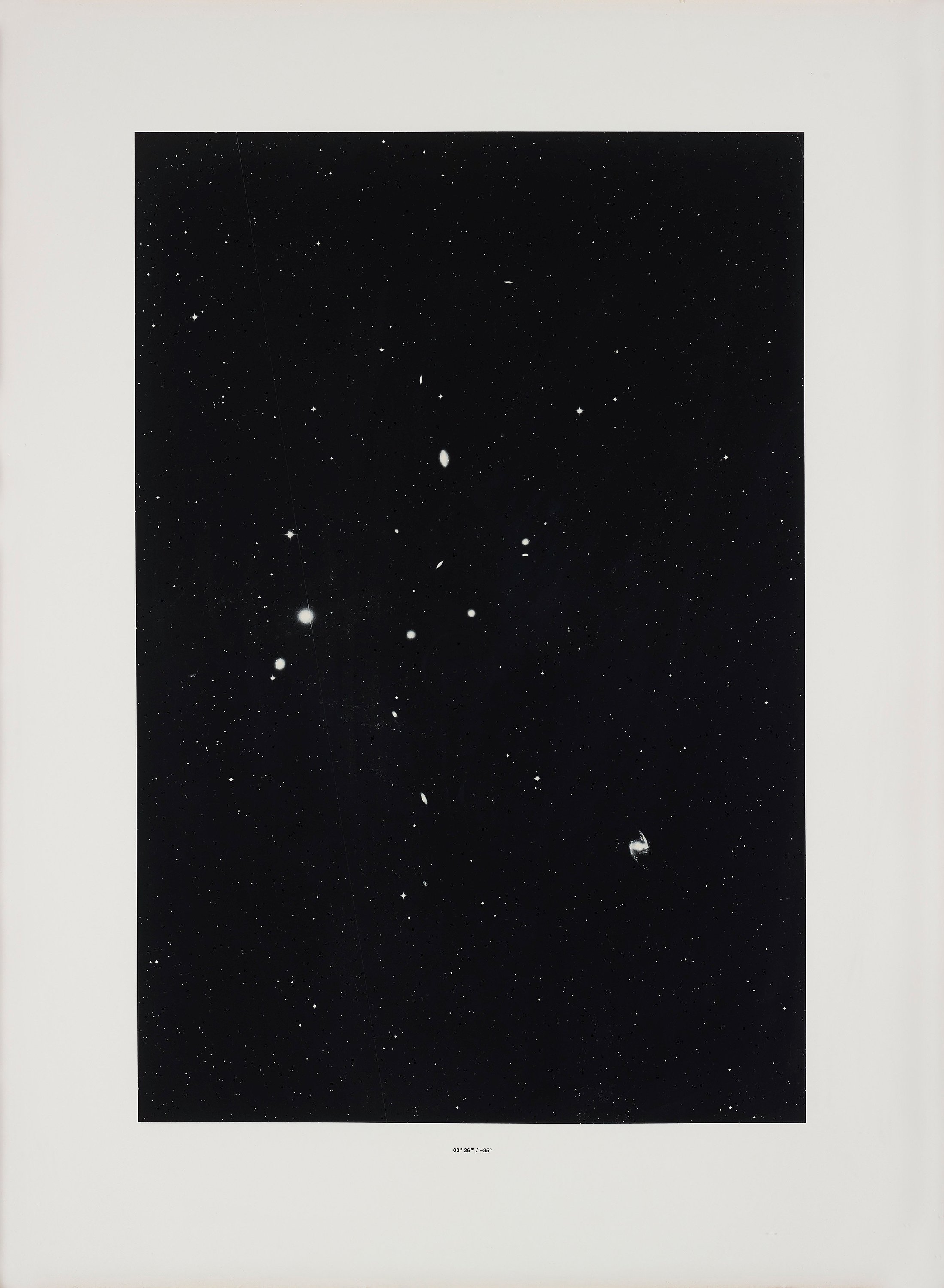 Thomas Ruff, "Sterne 03H36M/-35°". - Bukowskis