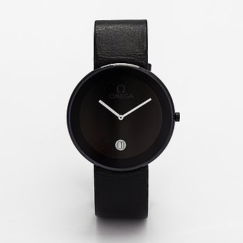 Omega, Art collection, Max Bill, wristwatch, 40 mm. - Bukowskis