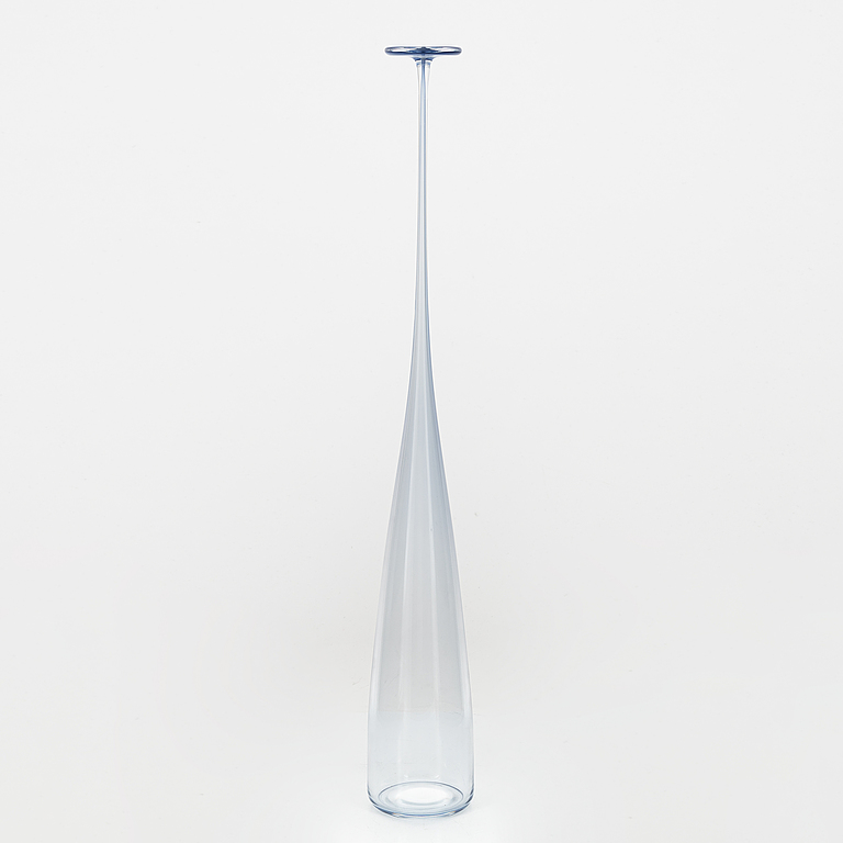 Nils Landberg, a glass vase, Orrefors, 1961. - Bukowskis