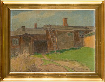 Wäinö Aaltonen, oil on canvas, signed and dated-14. - Bukowskis