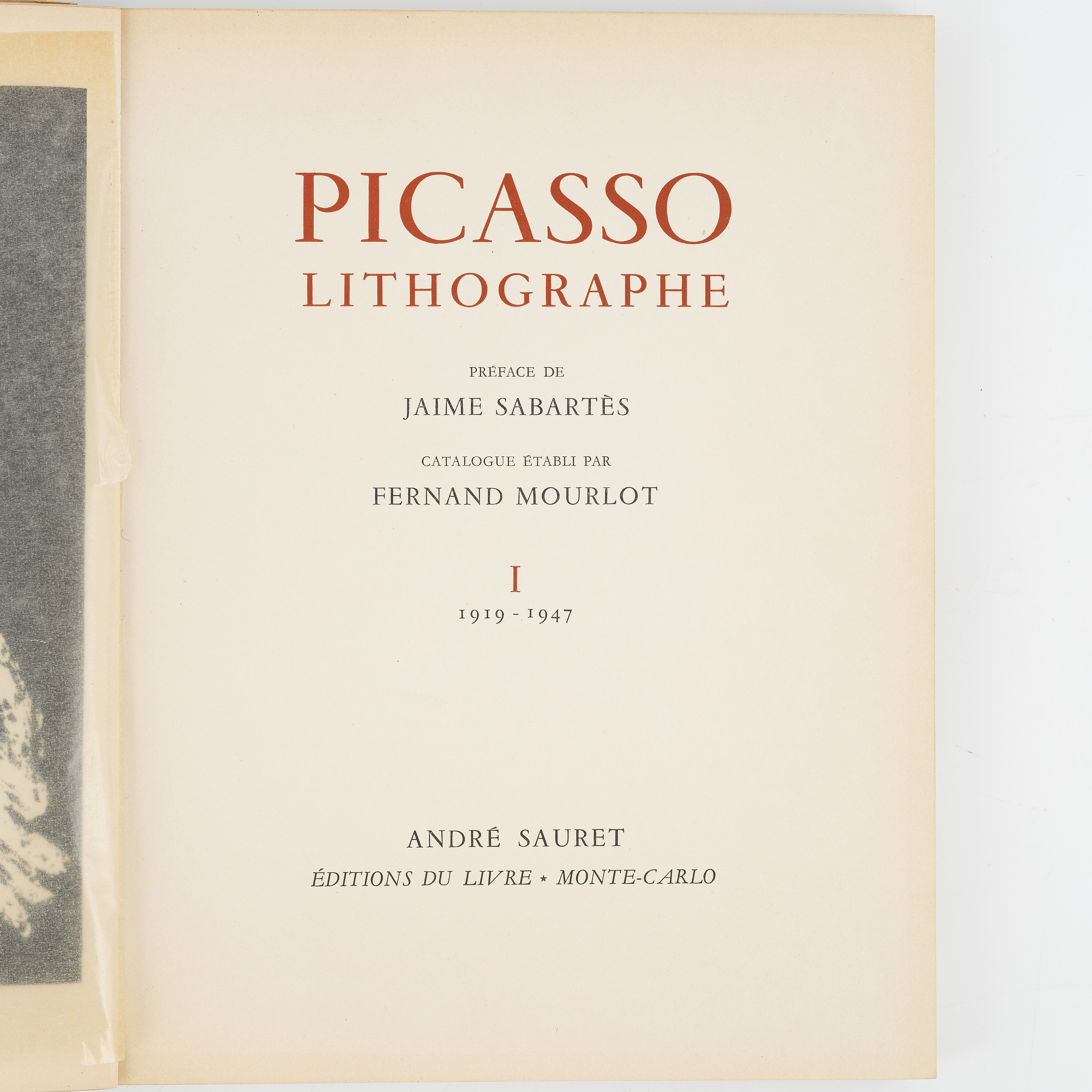 Pablo Picasso, "Picasso Lithographe I 1919-1947", Fernand Mourlot ...