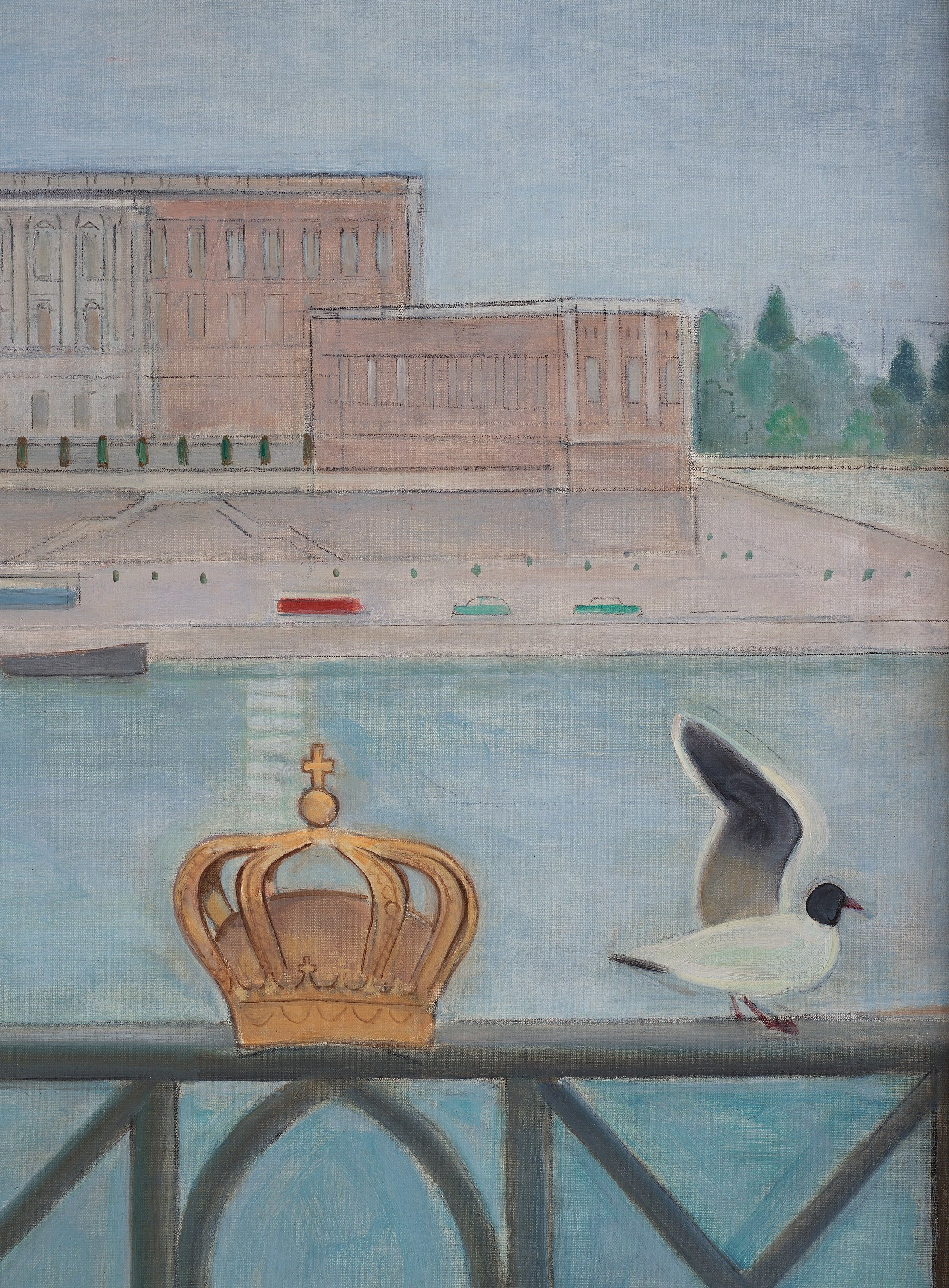 Einar Jolin, Utsikt från Skeppsholmsbron. - Bukowskis