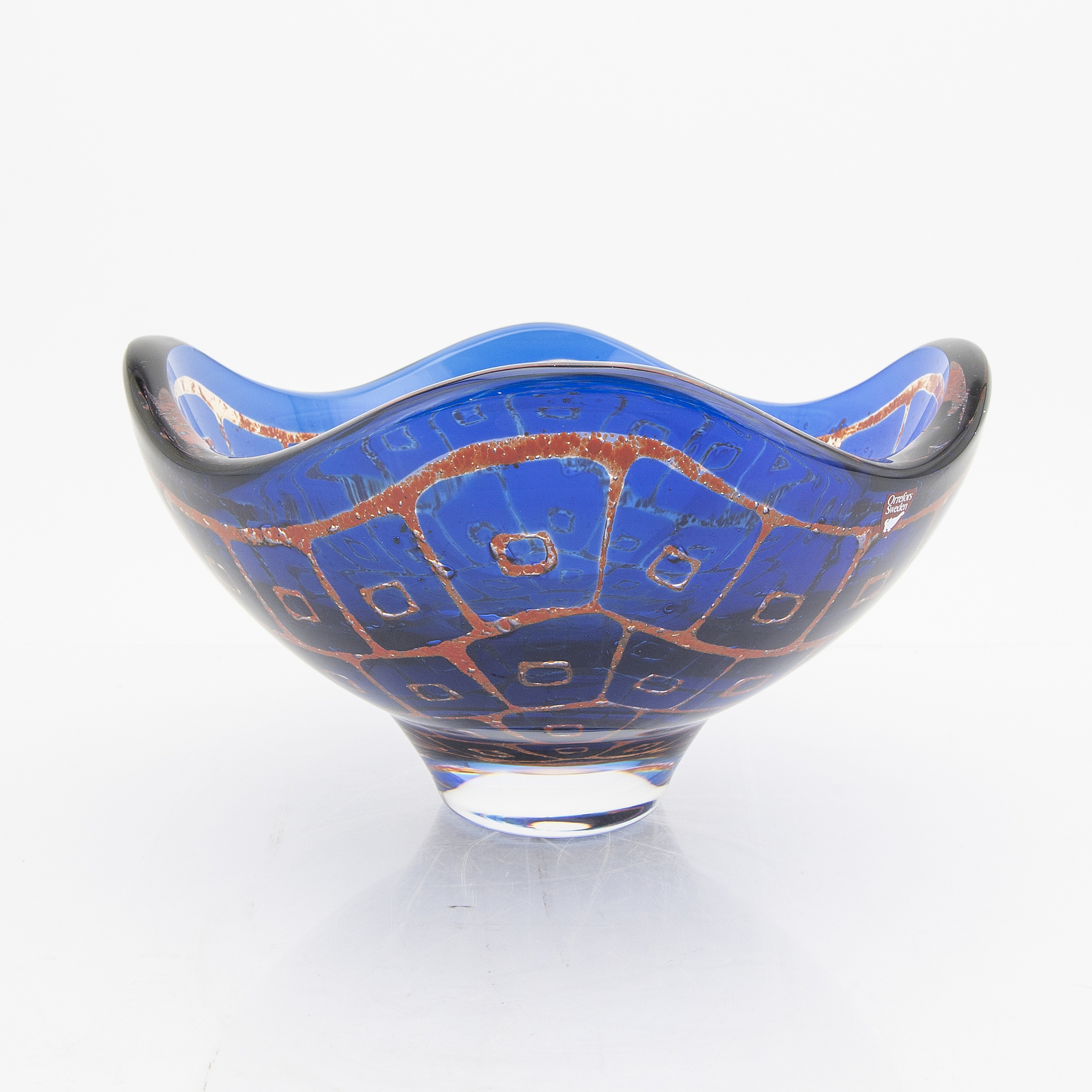 Sven Palmqvist, skål "Ravenna" Orrefors 1984. - Bukowskis