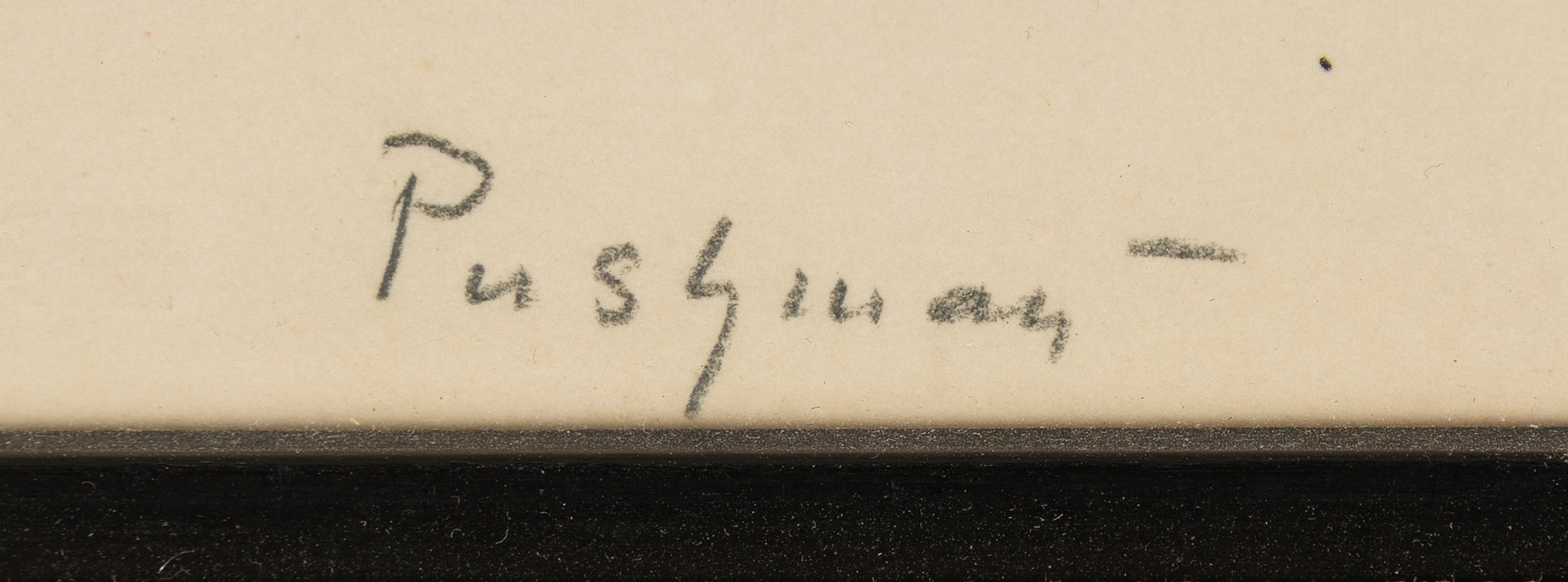 Hovsep Pushman, kollotypi, signerad. - Bukowskis