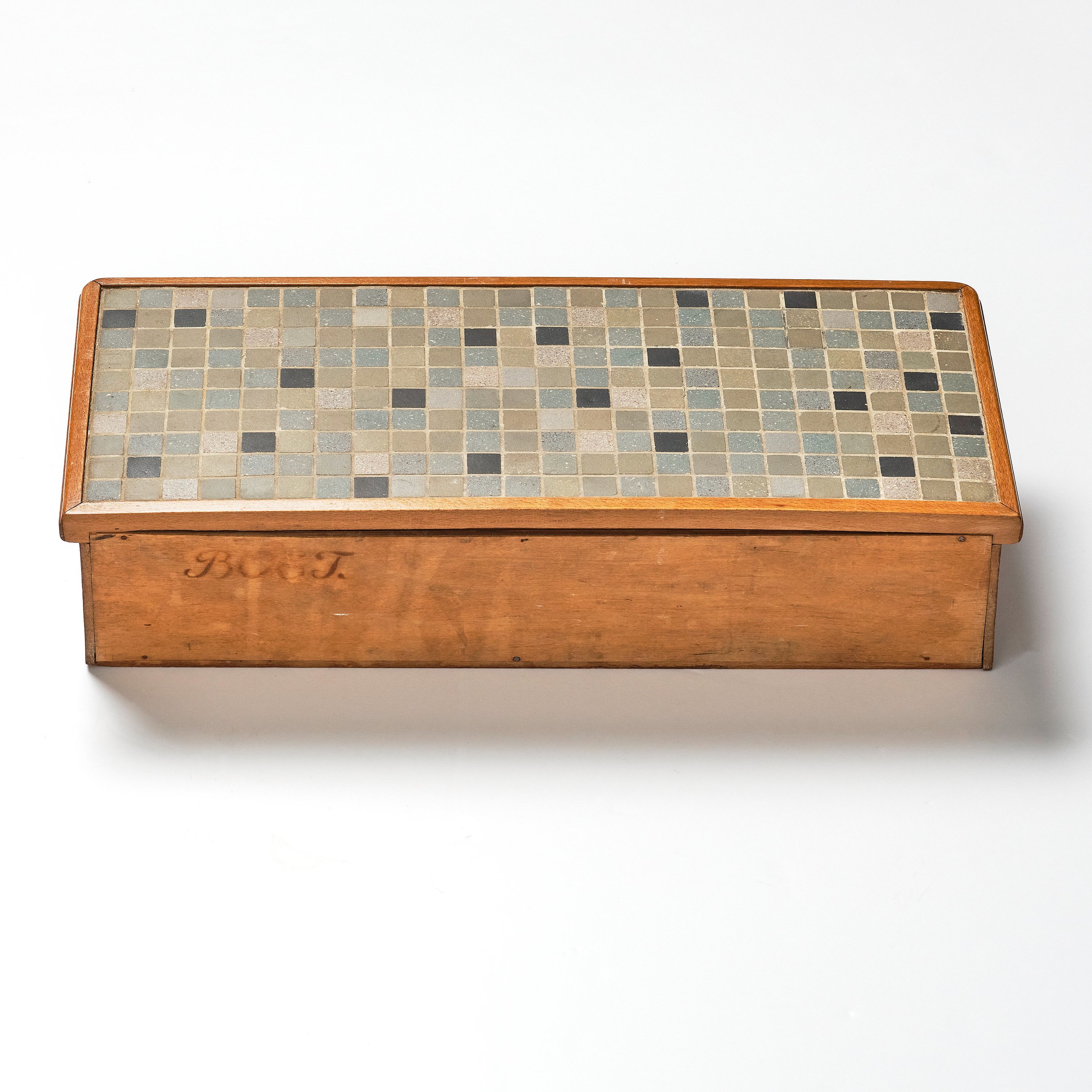 Otto Schulz, a 'Bosaik' wall shelf, Boet, Gothenburg 1940-50s. - Bukowskis