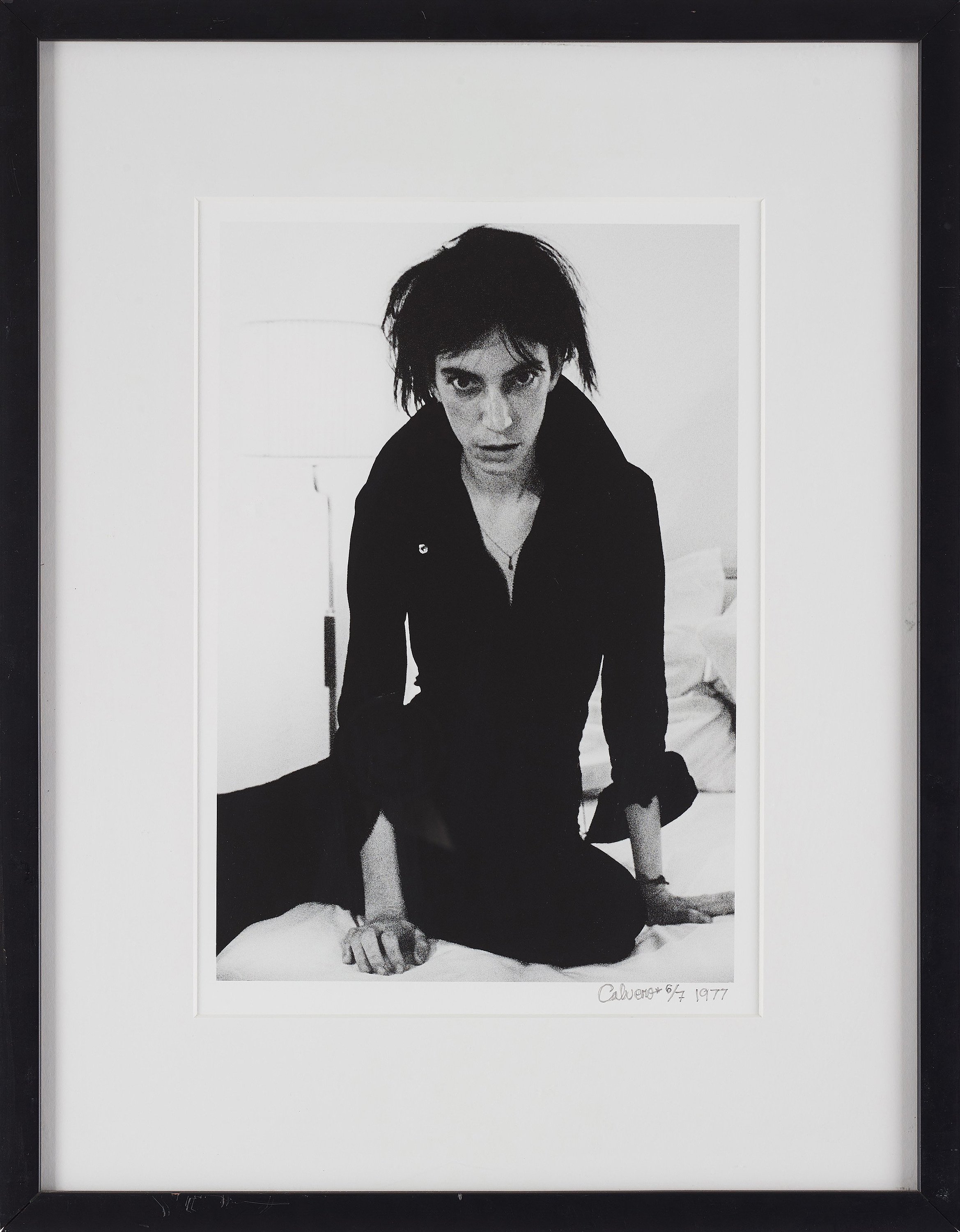 Torbjörn Calvero, "Patti Smith", 1977. - Bukowskis