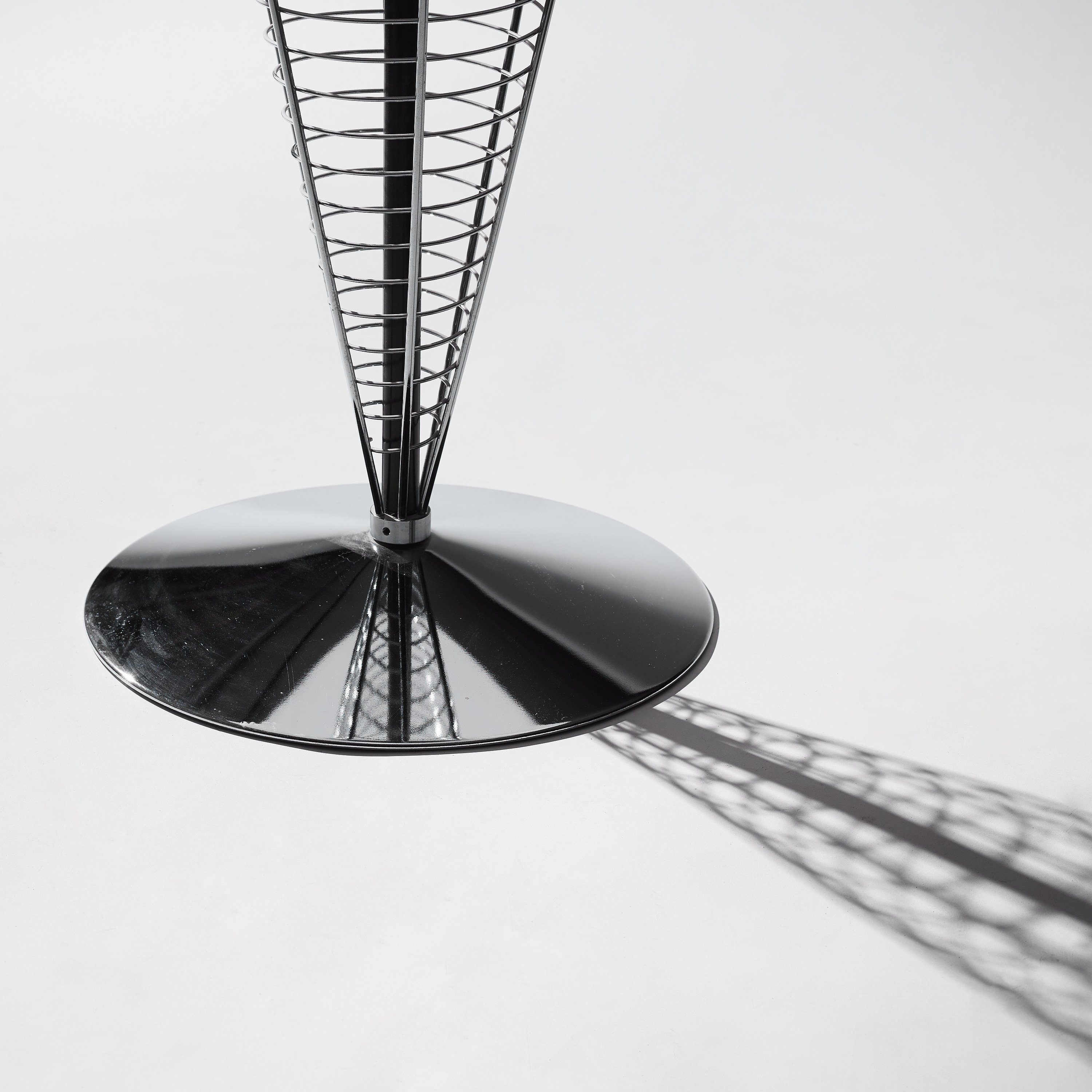 Verner Panton, a "Wire Cone Table", Fritz Hansen, Denmark, 1988 ...