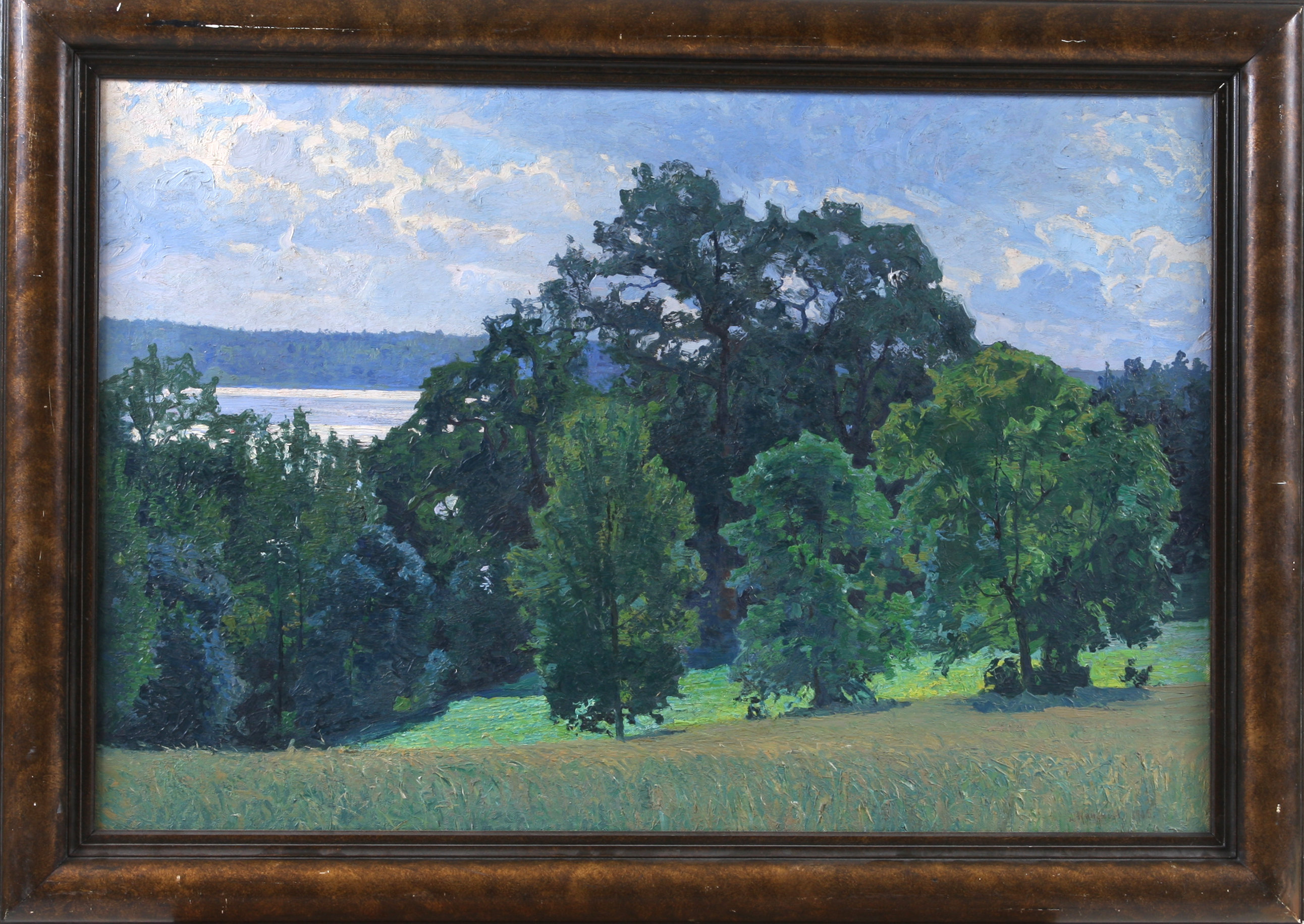 LOTTEN RÖNQVIST, olja på duk, sign. - Bukowskis