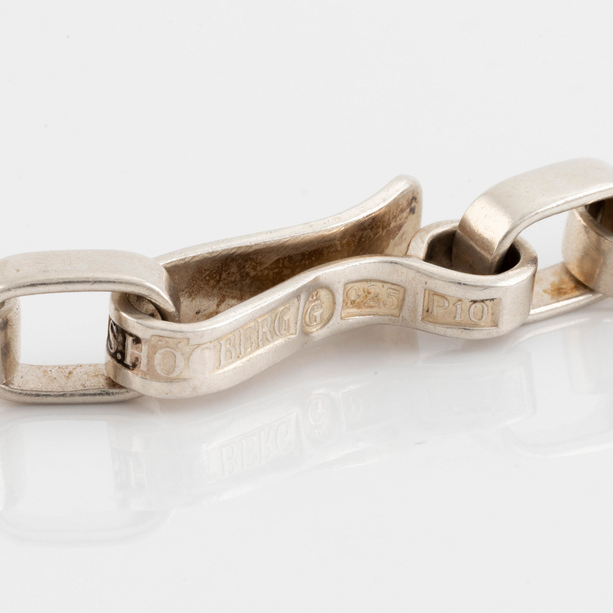 Sven-Erik Högberg, collier, silver, Göteborg 1989. - Bukowskis