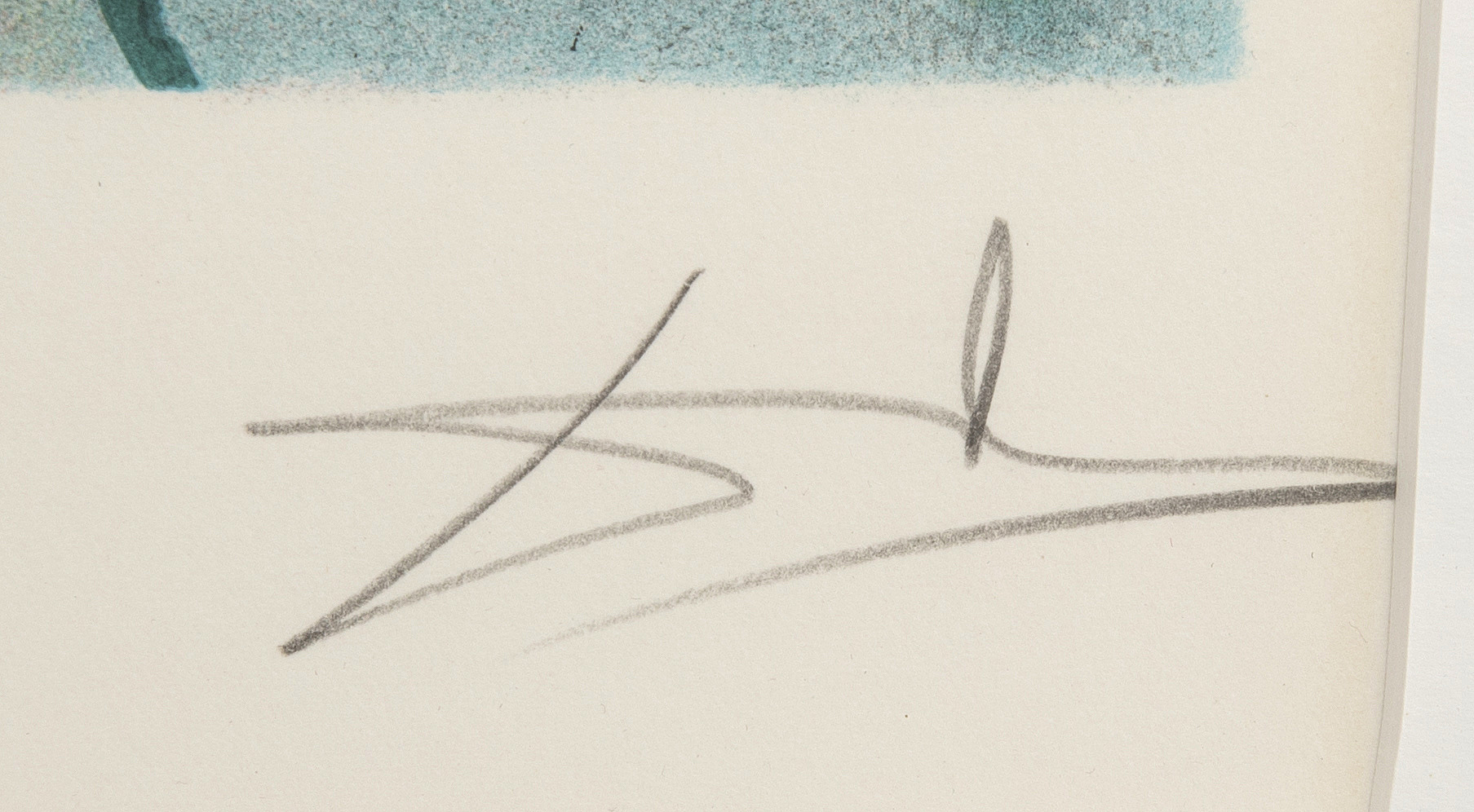 Salvador Dali Autograph