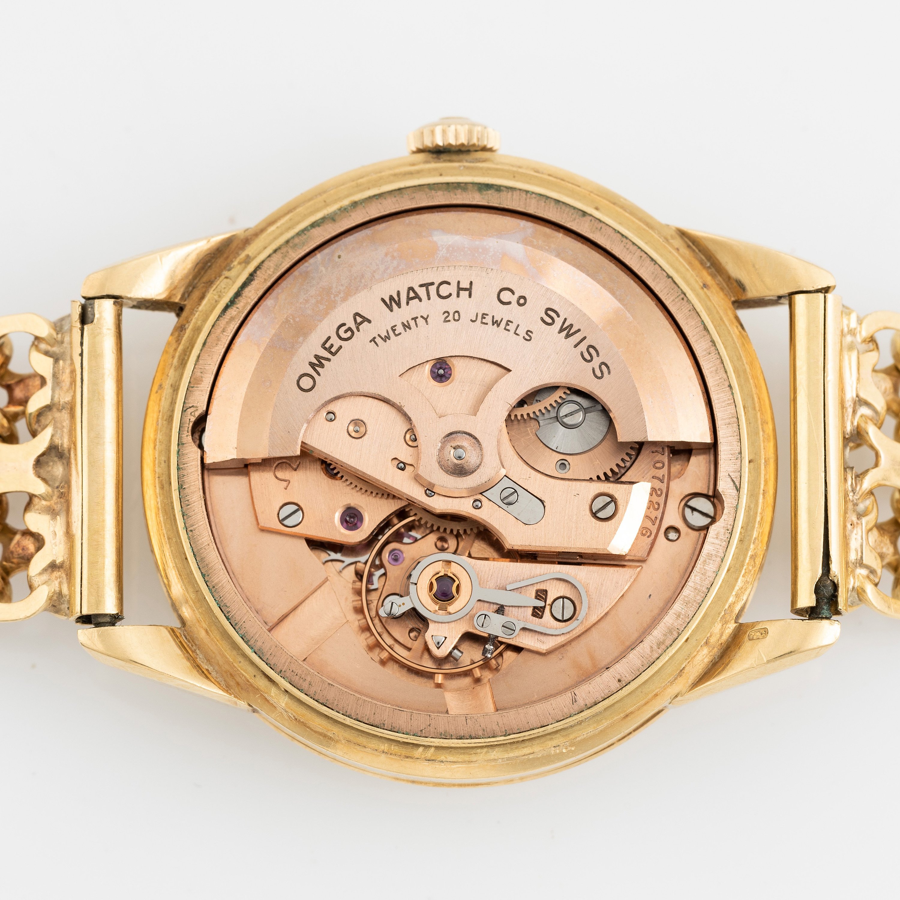 Omega, Genève, Calendar, "Cursive Genève", ca 1959. - Bukowskis