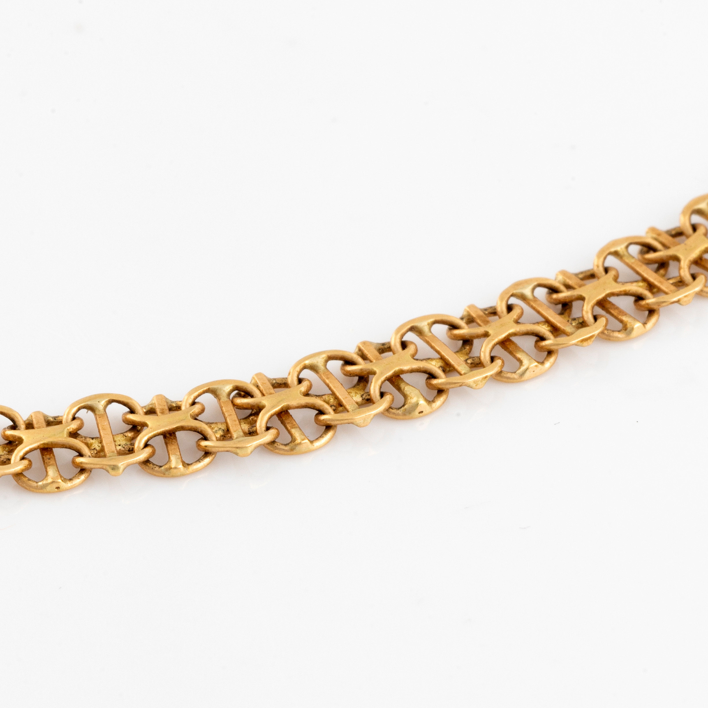 Halsband, 18K guld, doserad x-länk. - Bukowskis