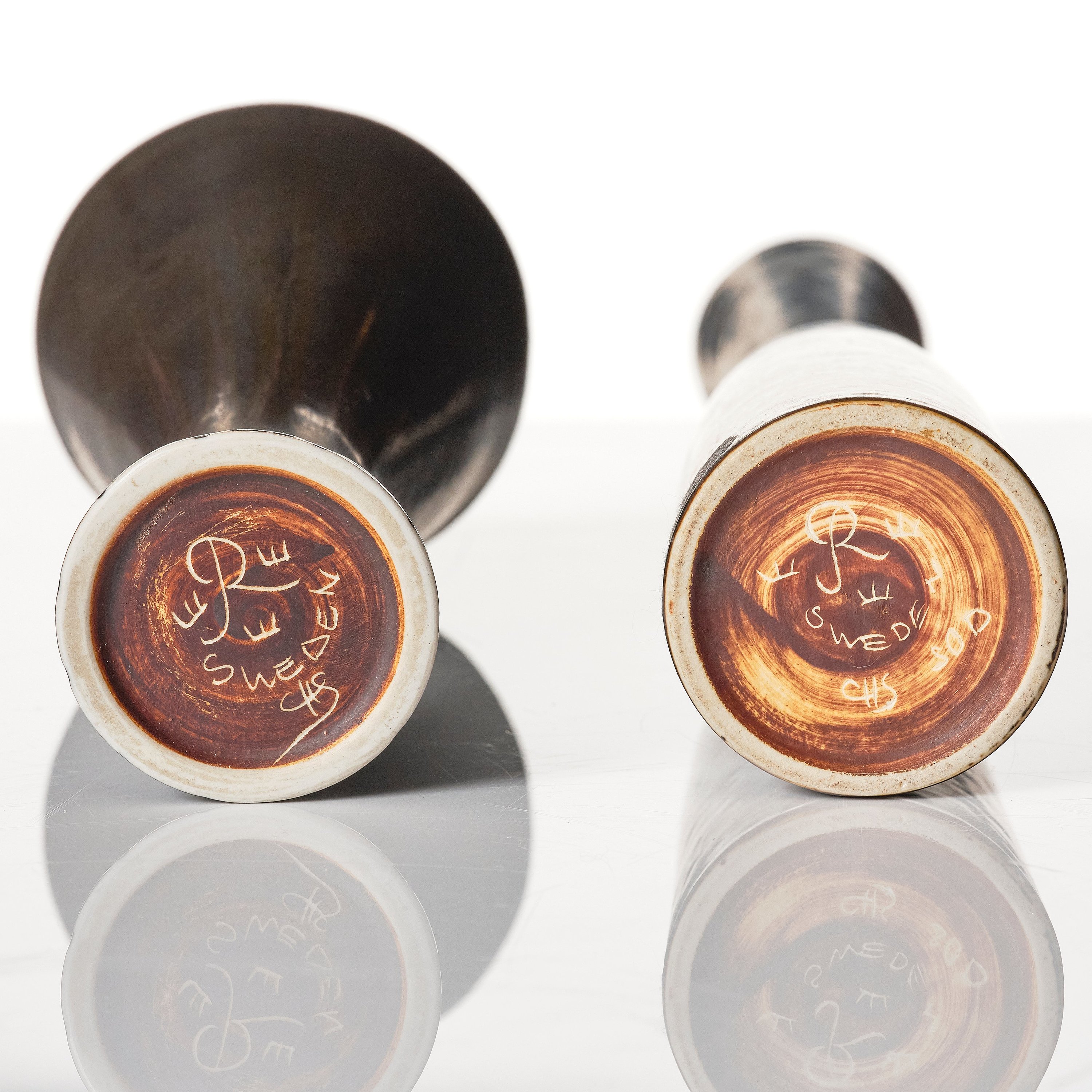 Carl-Harry Stålhane, vaser, 11 st, Rörstrand 1950-60-tal. - Bukowskis