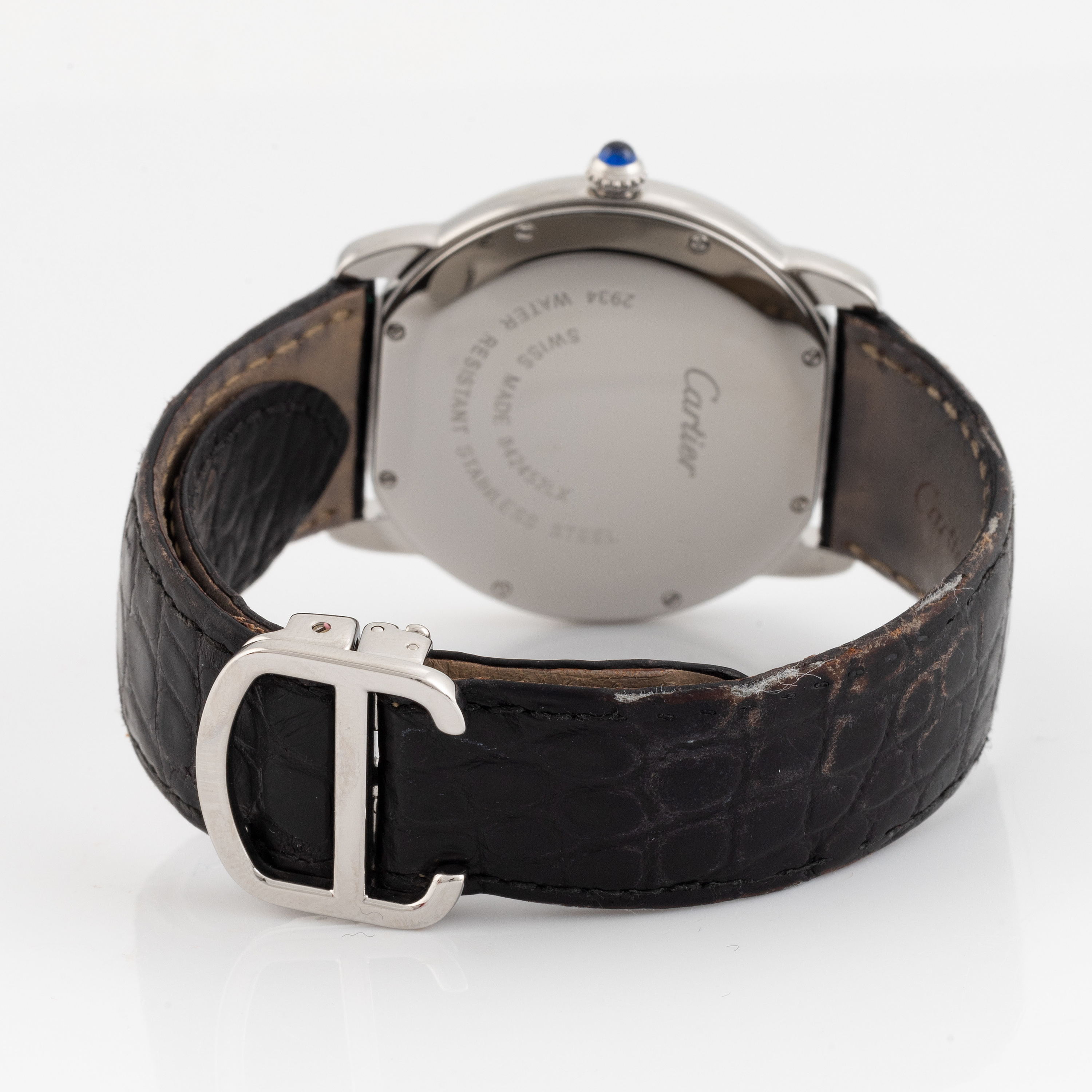 Cartier, Ronde Solo, wristwatch, 36 mm. - Bukowskis