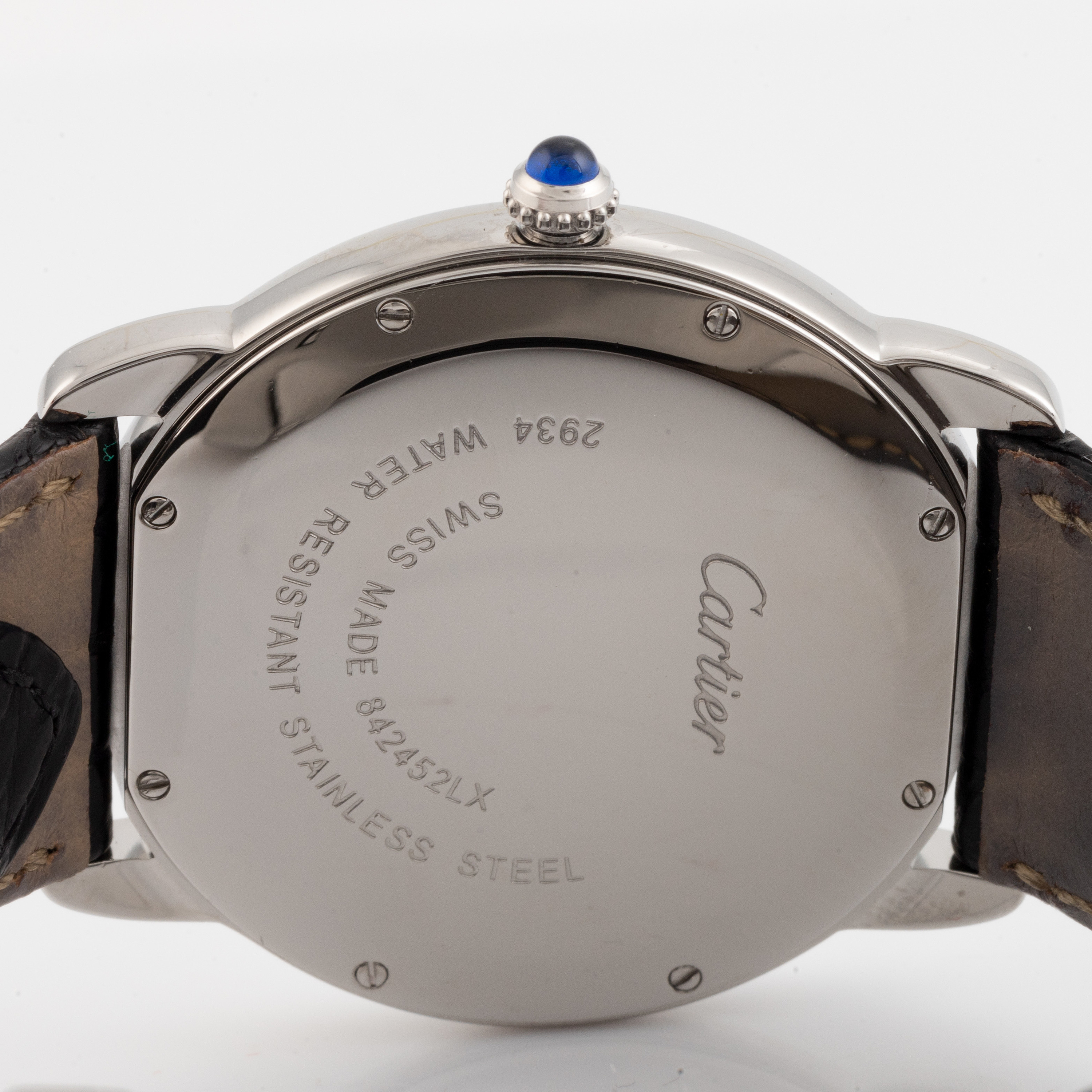 Cartier, Ronde Solo, wristwatch, 36 mm. - Bukowskis