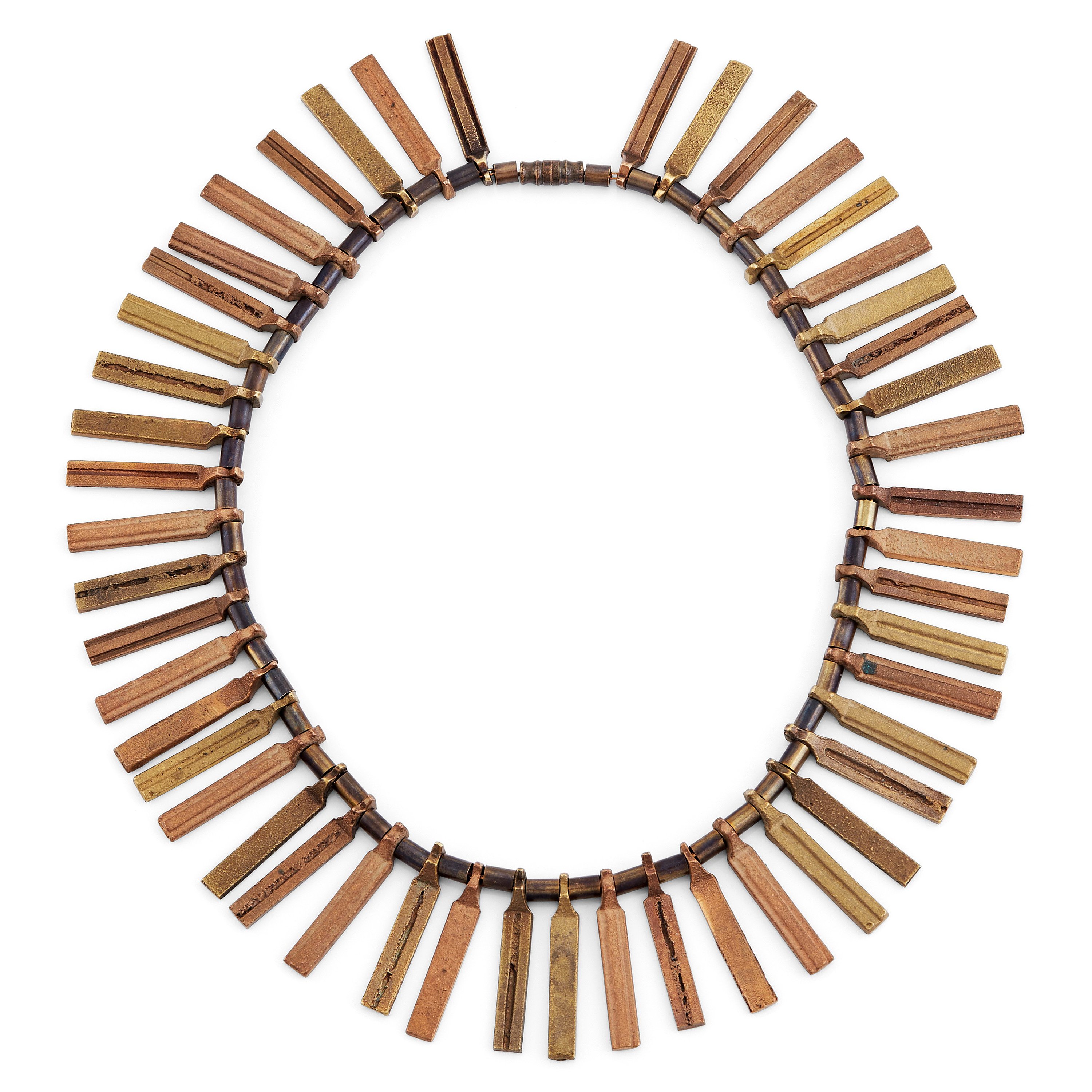 Inga-Britt "Ibe" Dahlquist, a bronze necklace "Nefertiti". - Bukowskis