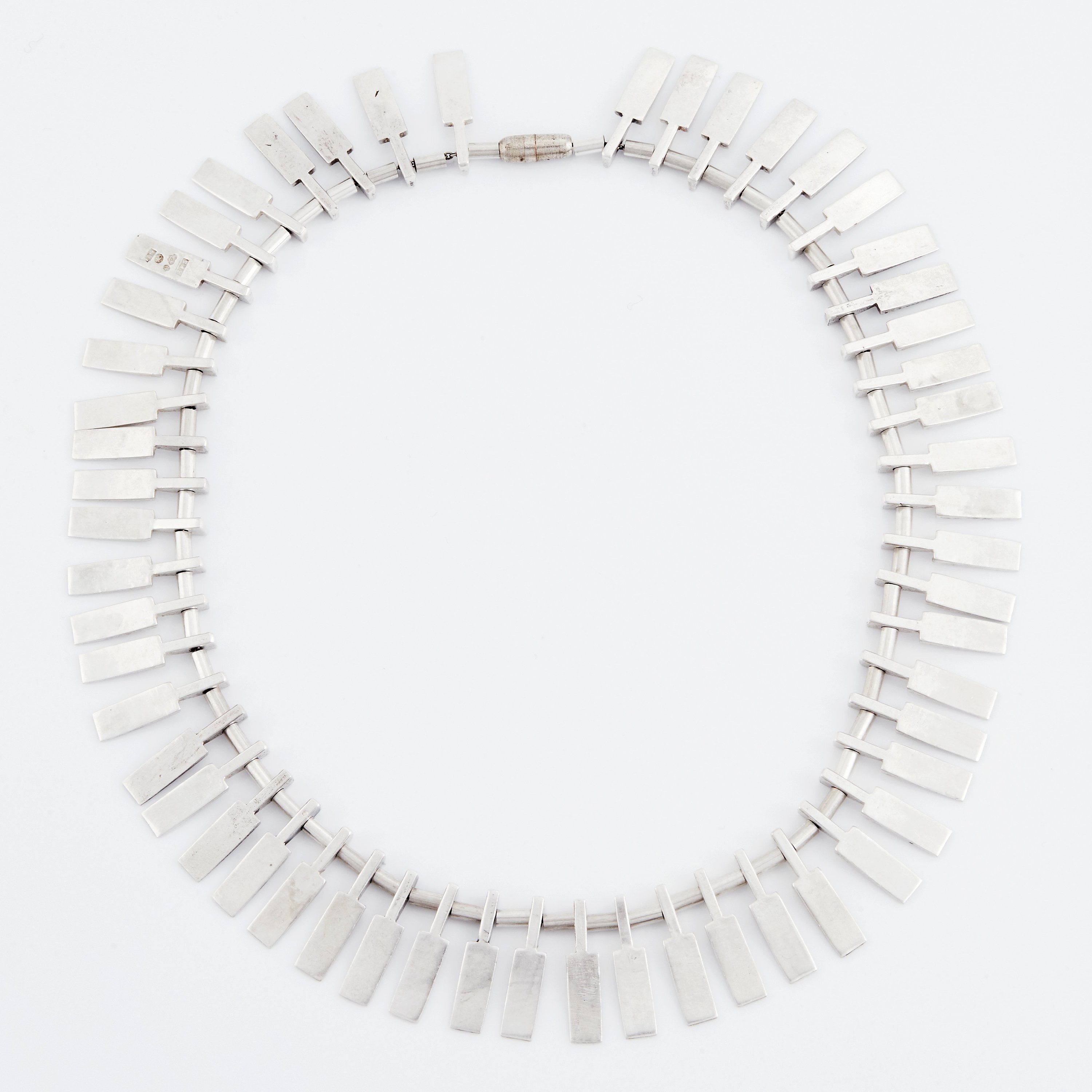 Inga-Britt "Ibe" Dahlquist, a sterlings silver necklace, Visby 1965 ...