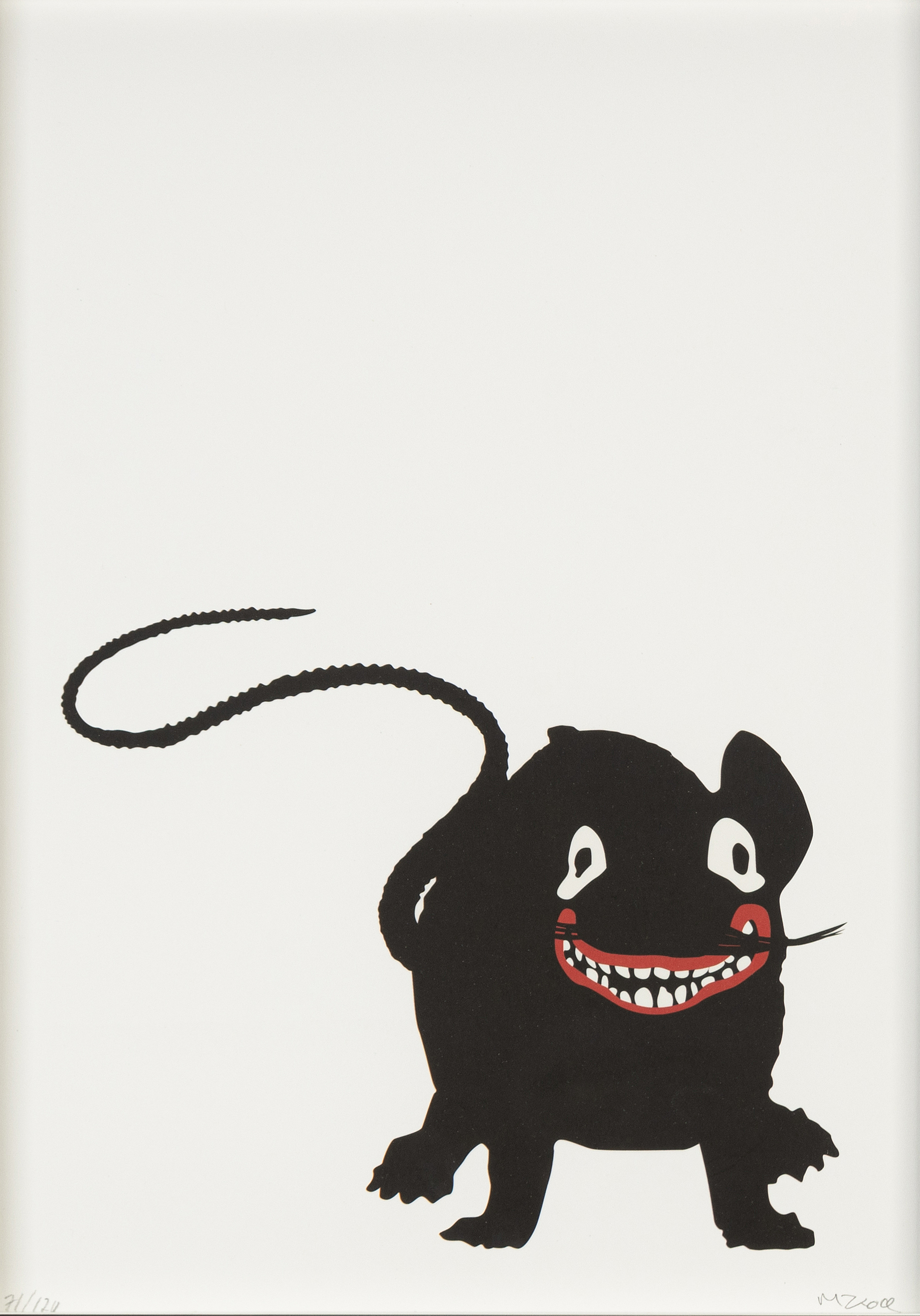 Makode Linde, lithograph in colours, signed Makode and numbered 71/120 ...