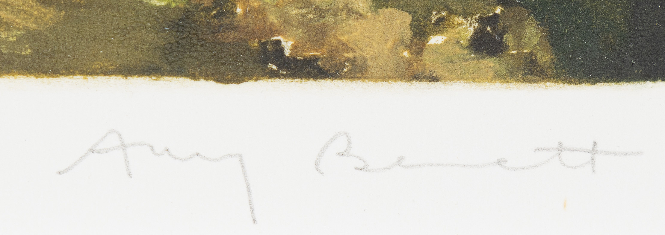 Amy Bennett, monotype, 2009, signed 1/1. - Bukowskis