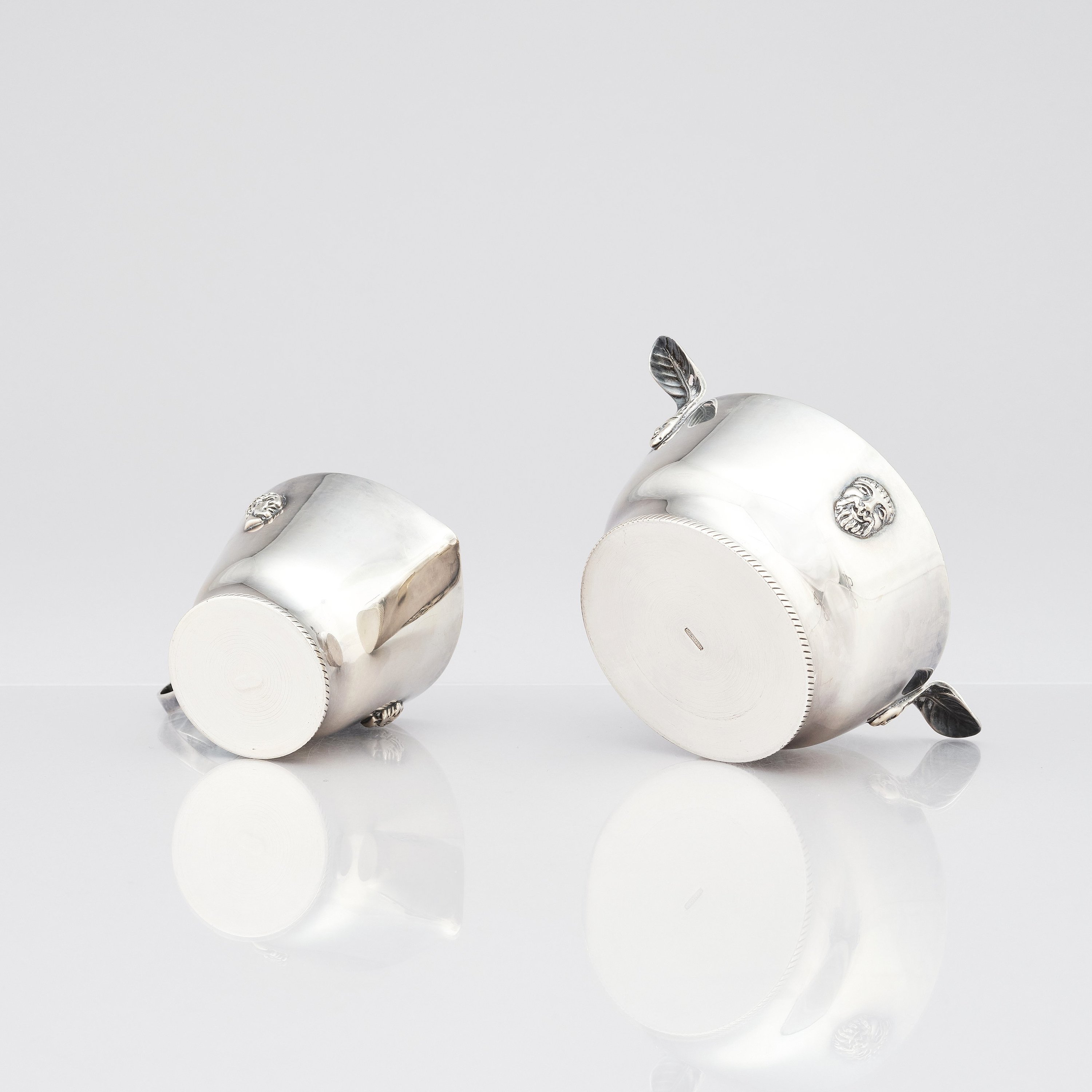 Wolter Gahn, a silver plated three pcs coffee service, Swedish Grace ...