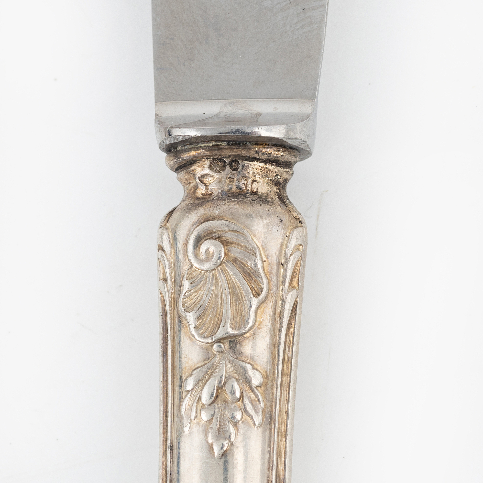 Bestick, 36 delar, silver, Wien, Österrike, 1900-talets början samt GAB ...