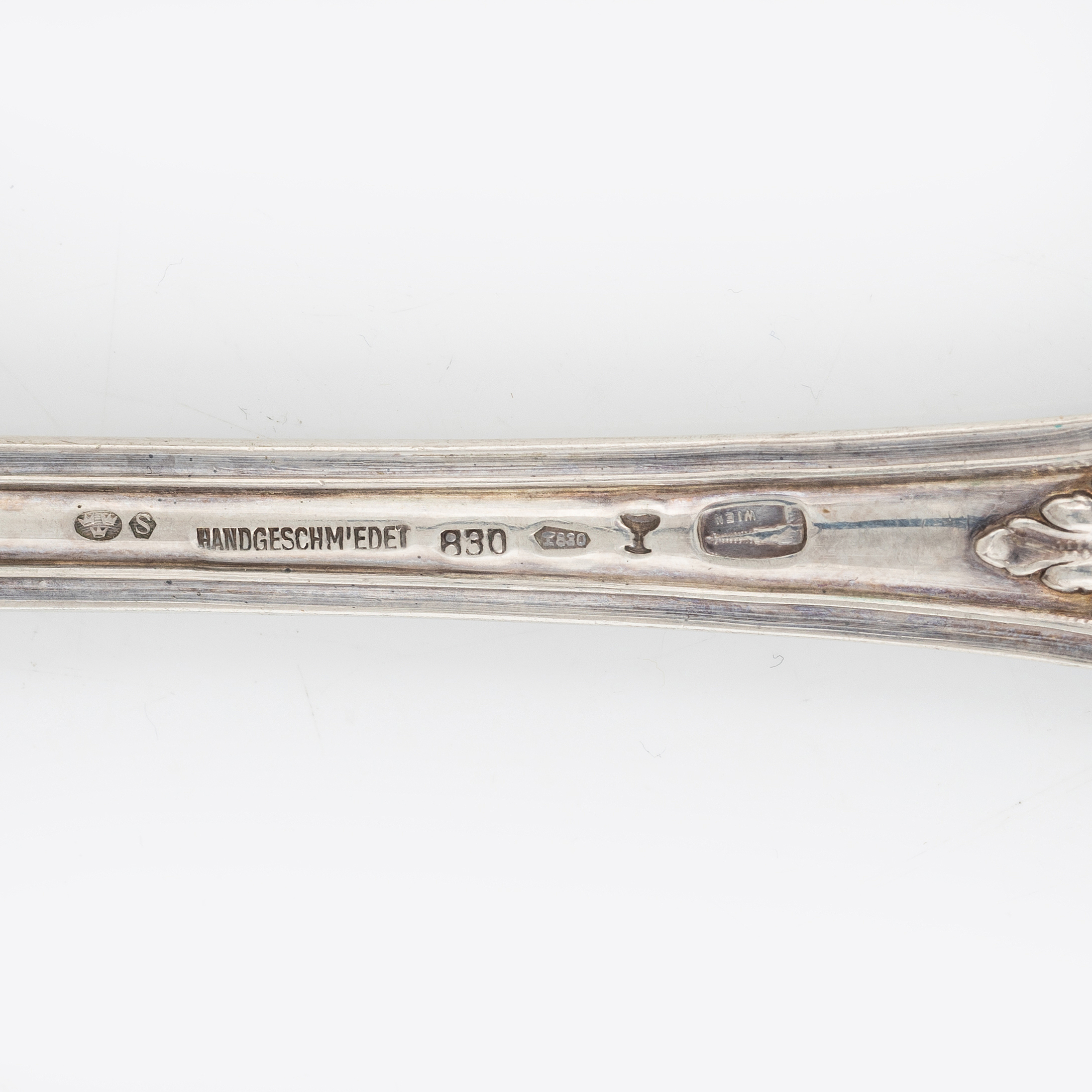 Bestick, 36 delar, silver, Wien, Österrike, 1900-talets början samt GAB ...