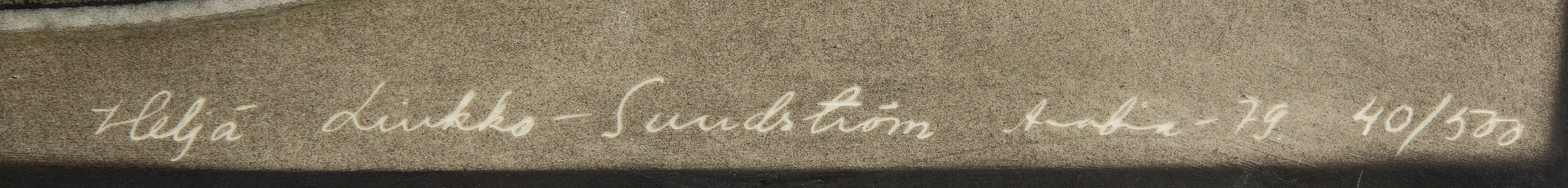 Heljä Liukko-Sundström, - Bukowskis