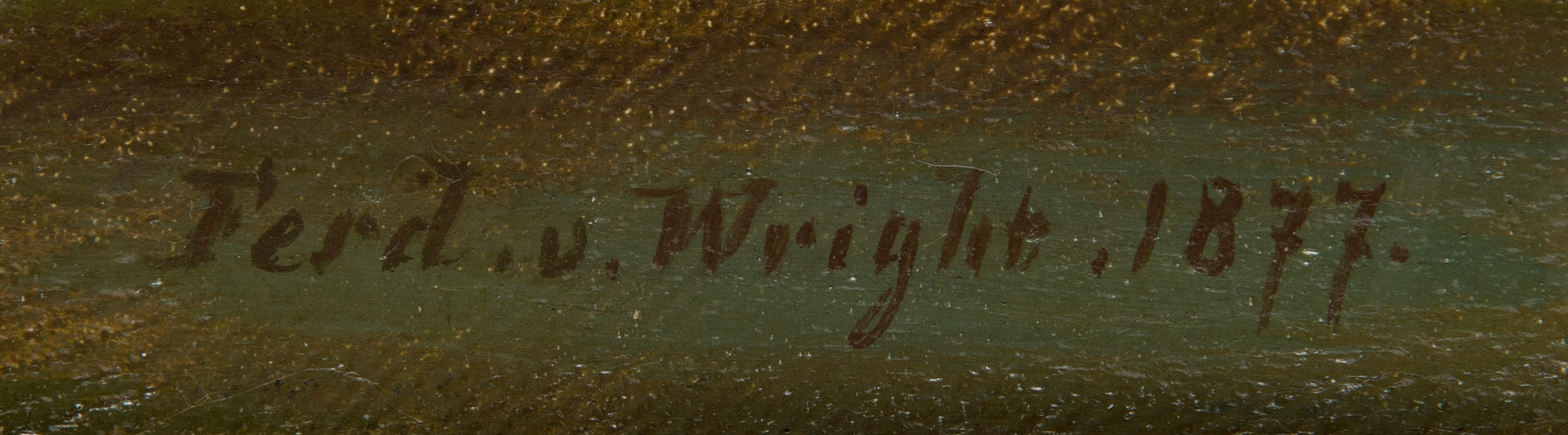 Ferdinand von Wright, Summer landscape. - Bukowskis