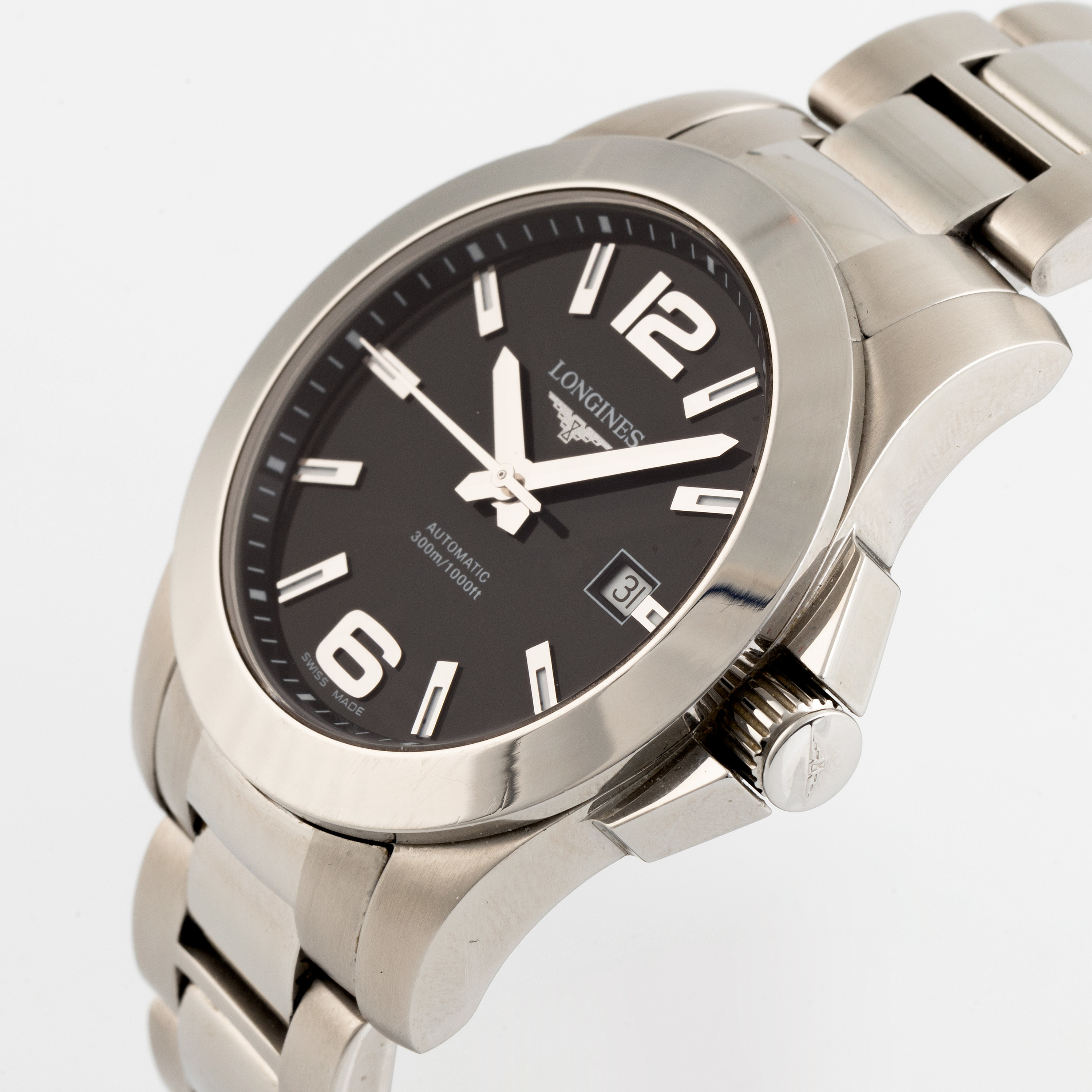 Longines, Conquest, armbandsur, 41 mm. - Bukowskis