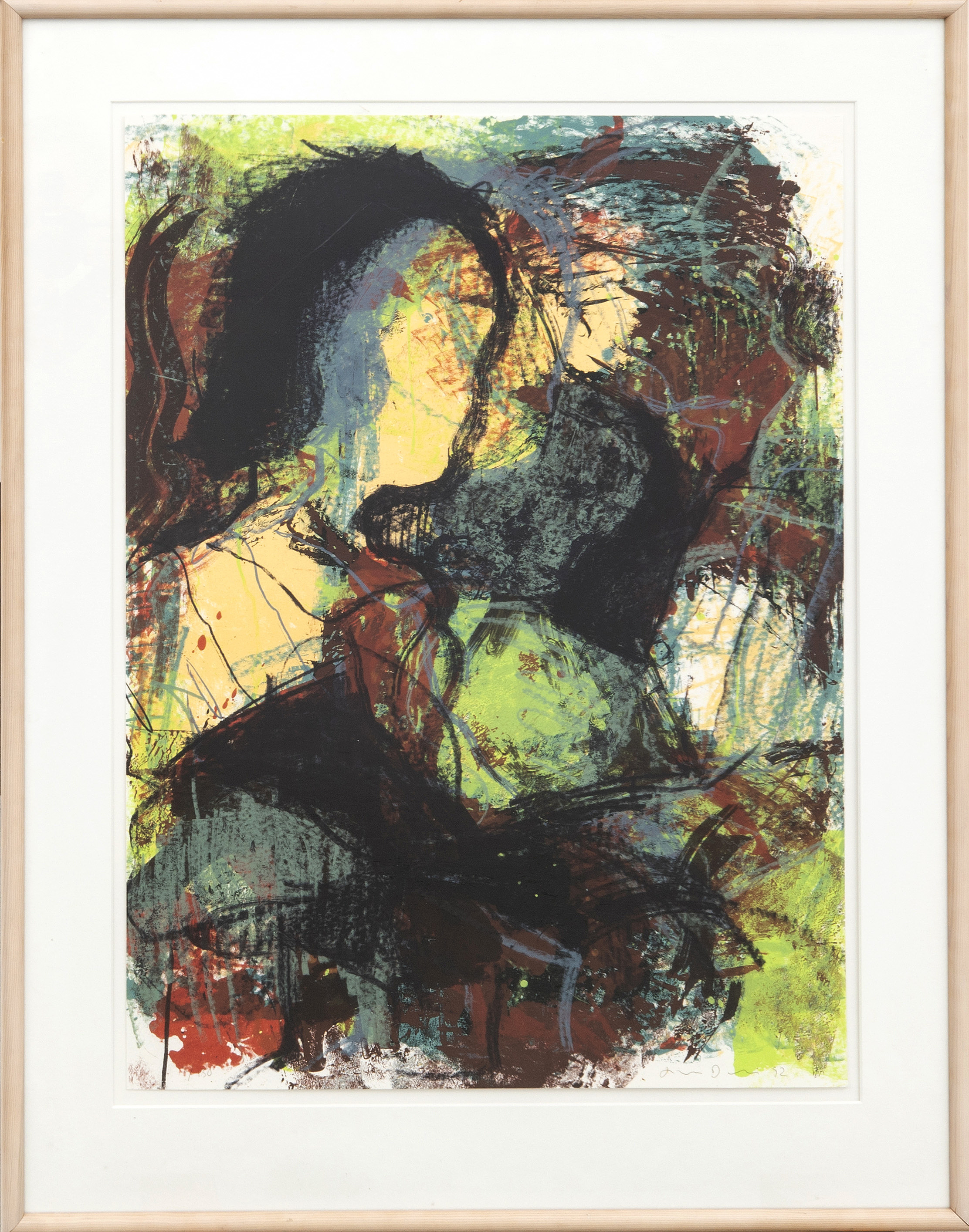 Lars Dan, lithograph signed dated and numbered 90 2/150. - Bukowskis