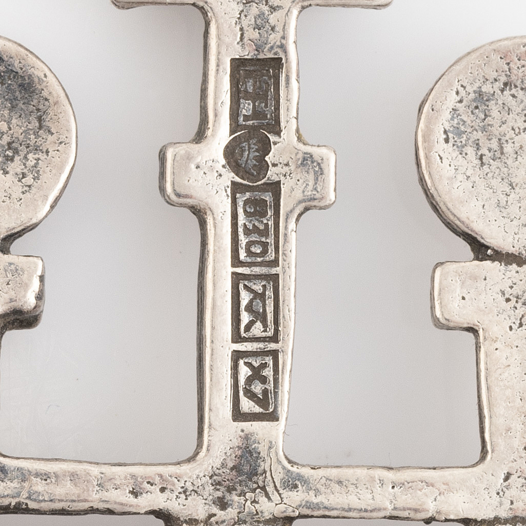 Turun Hopea silver necklace, 70's. - Bukowskis